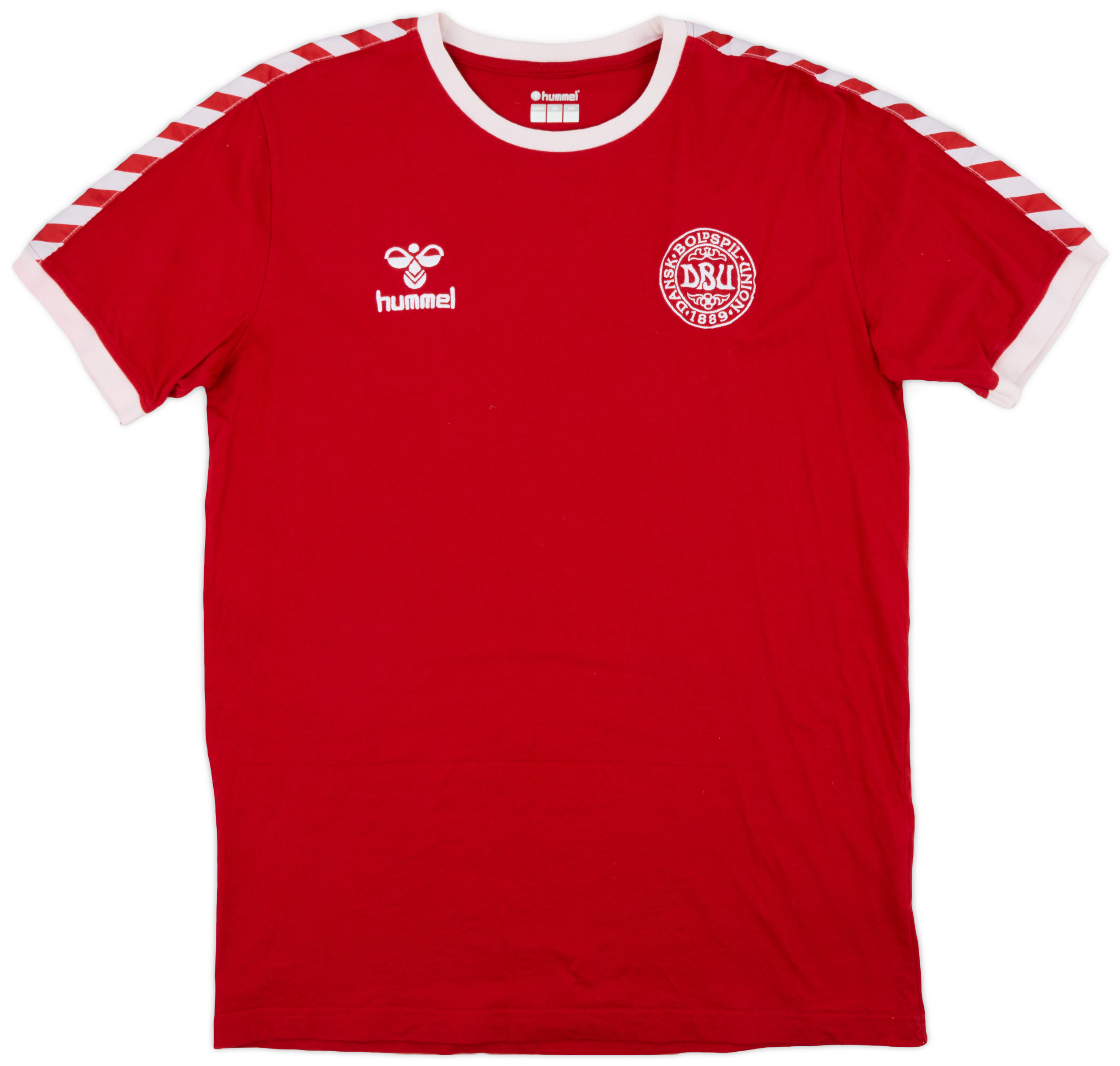 2016 Denmark Hummel Heritage Tee - 10/10 - (L)