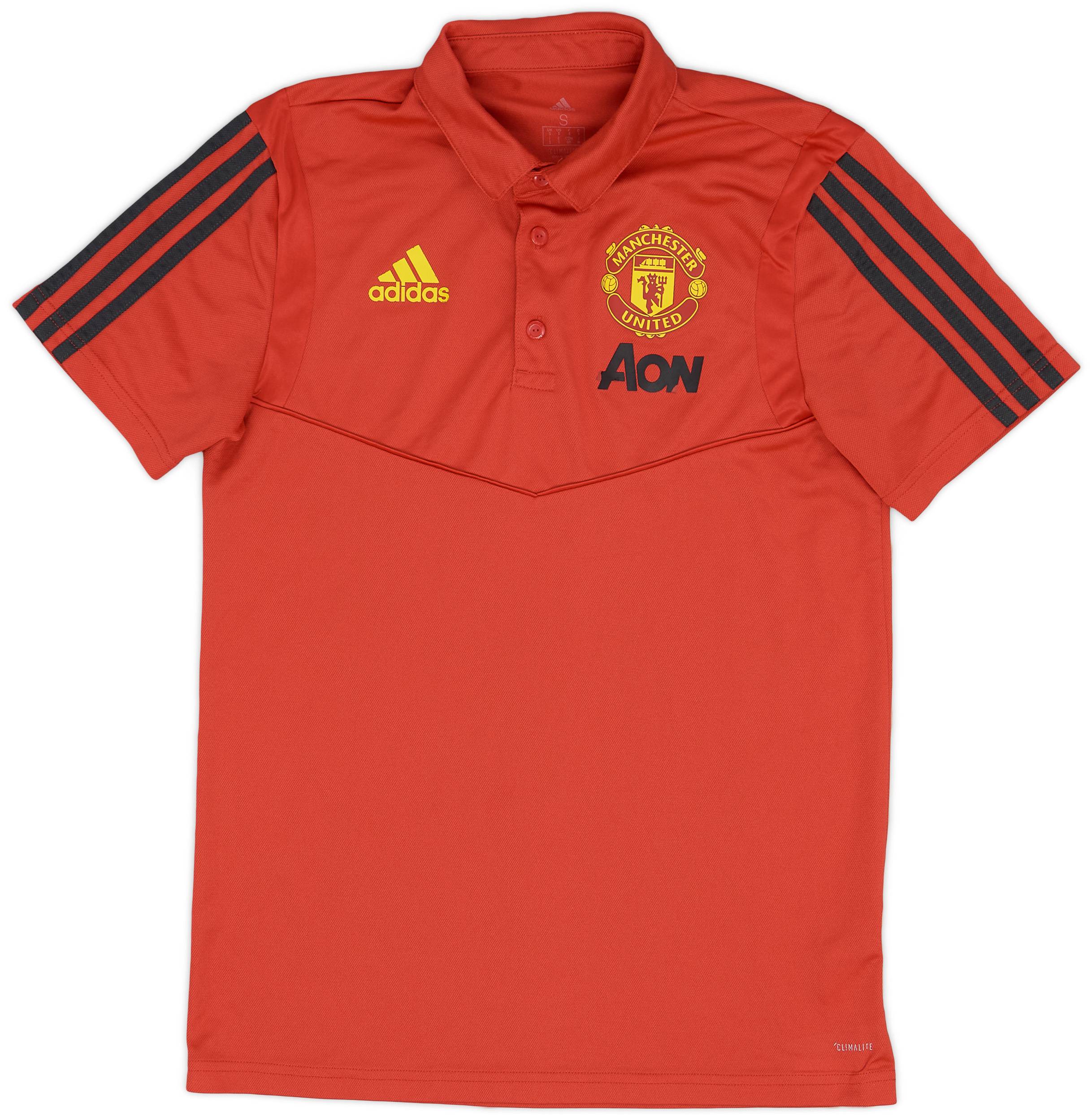 2019-20 Manchester United adidas Polo Shirt - 7/10 - (S)