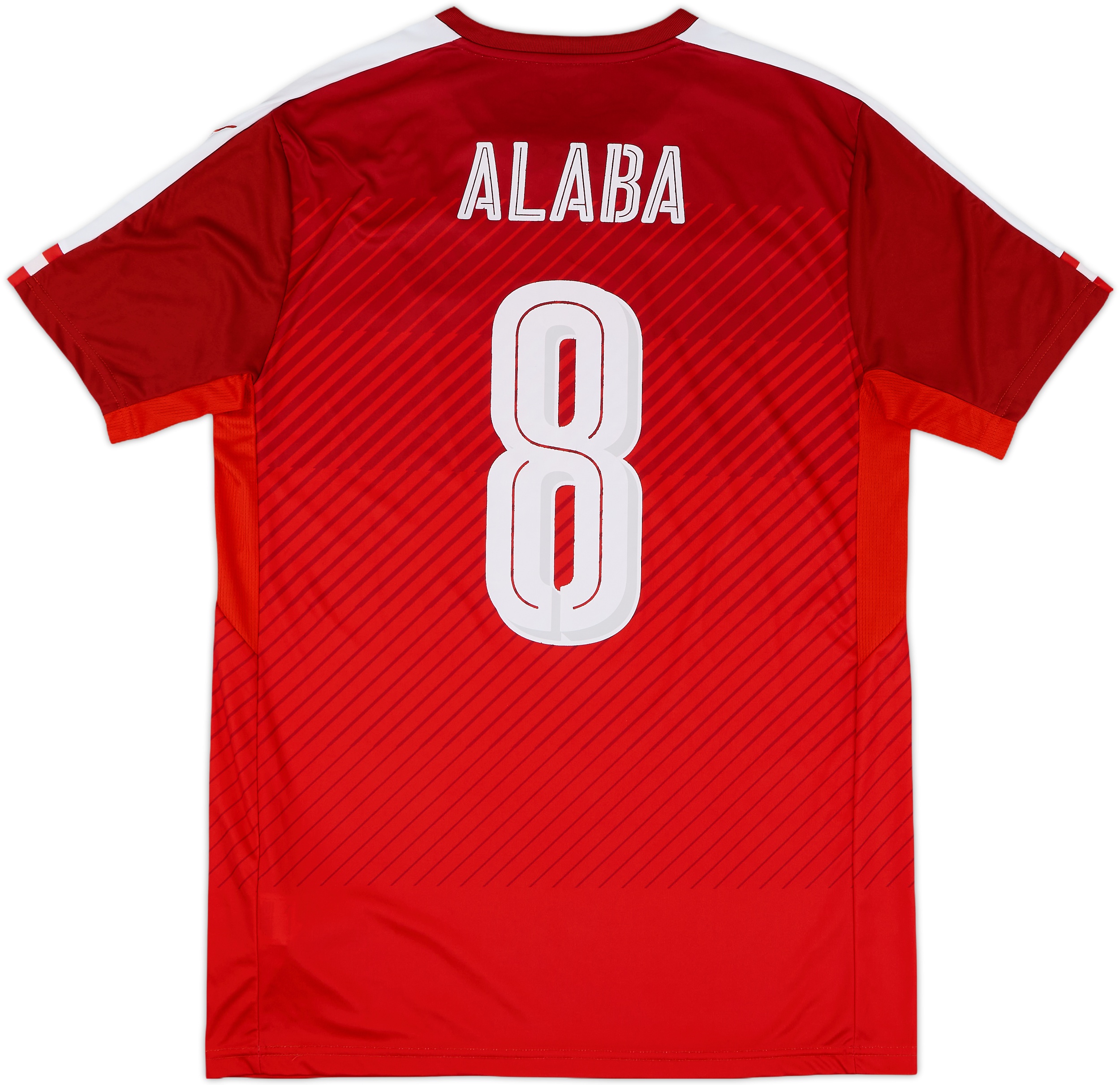 2016-17 Austria Home Shirt Alaba #8 - 7/10 - (M)