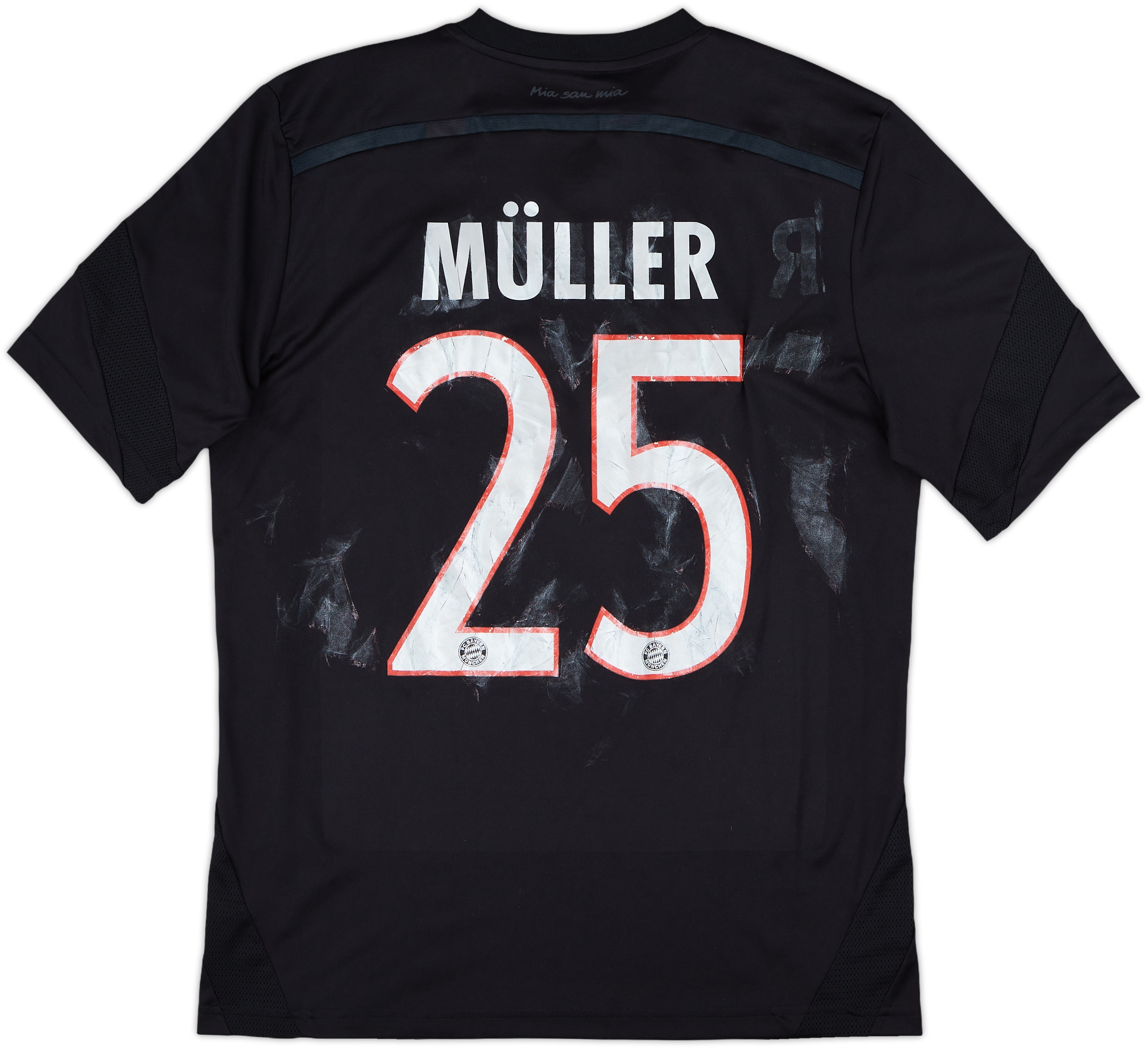 2014-15 Bayern Munich Third Shirt Muller #25 - 4/10 - (XL.Boys)