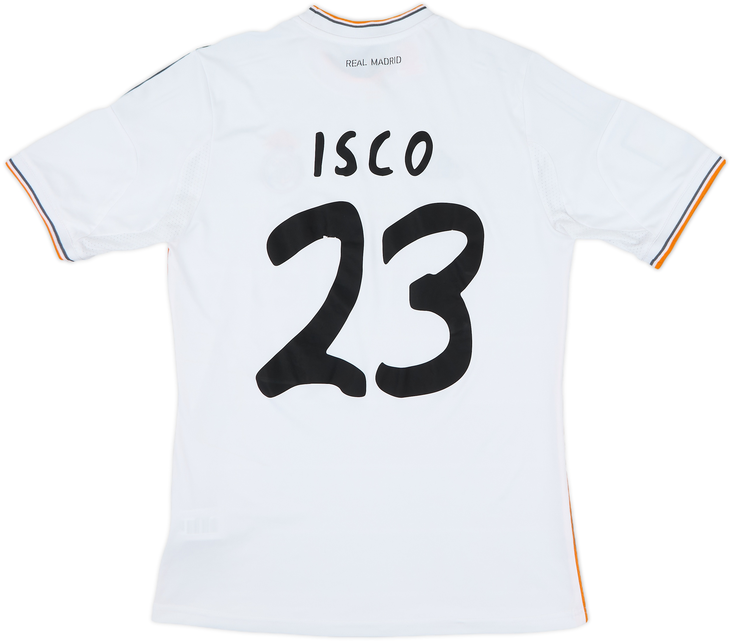 2013-14 Real Madrid Home Shirt Isco #23 - 6/10 - (XL.Boys)