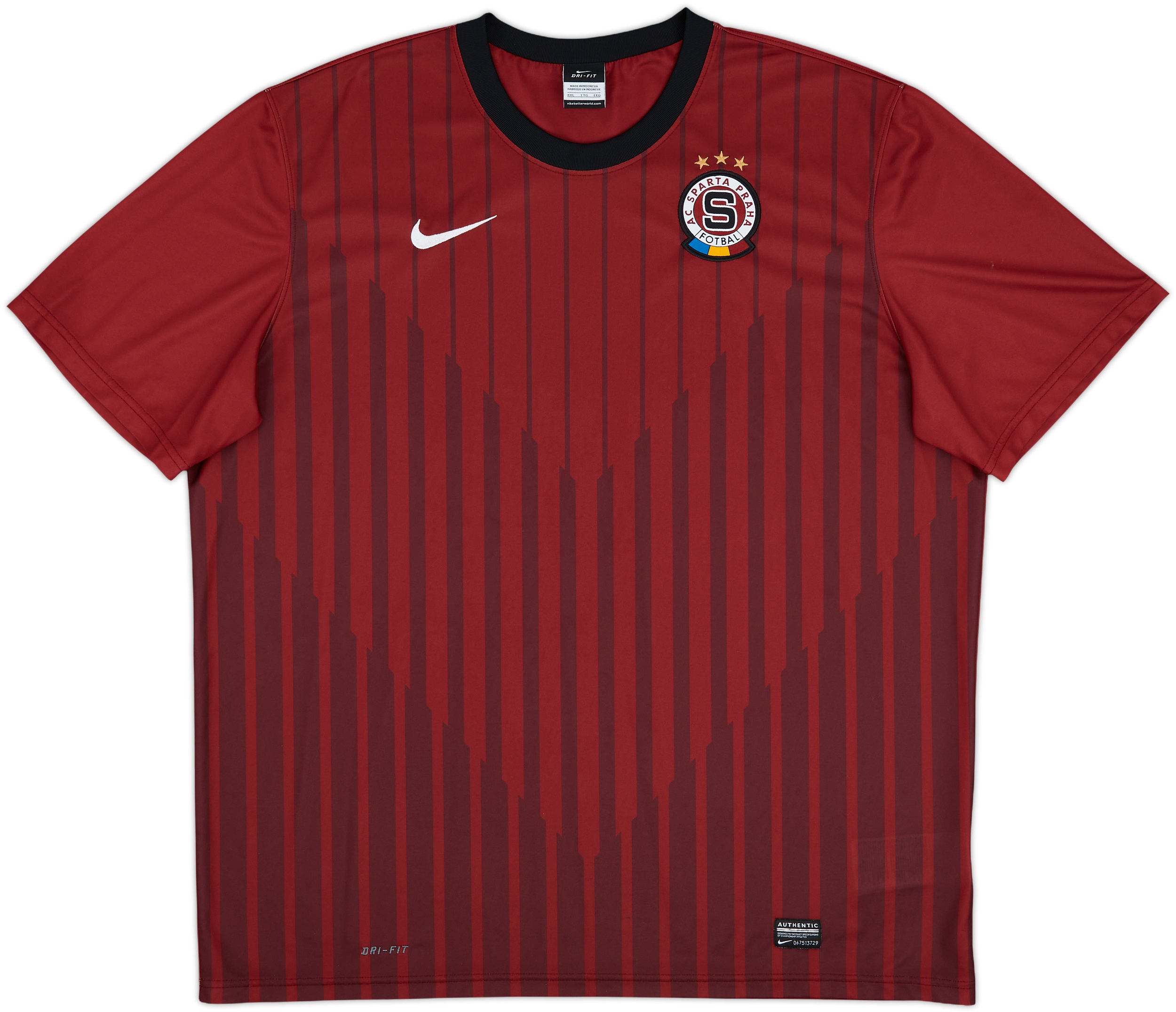 2012-13 Sparta Prague Home Shirt - 7/10 - (XXL)