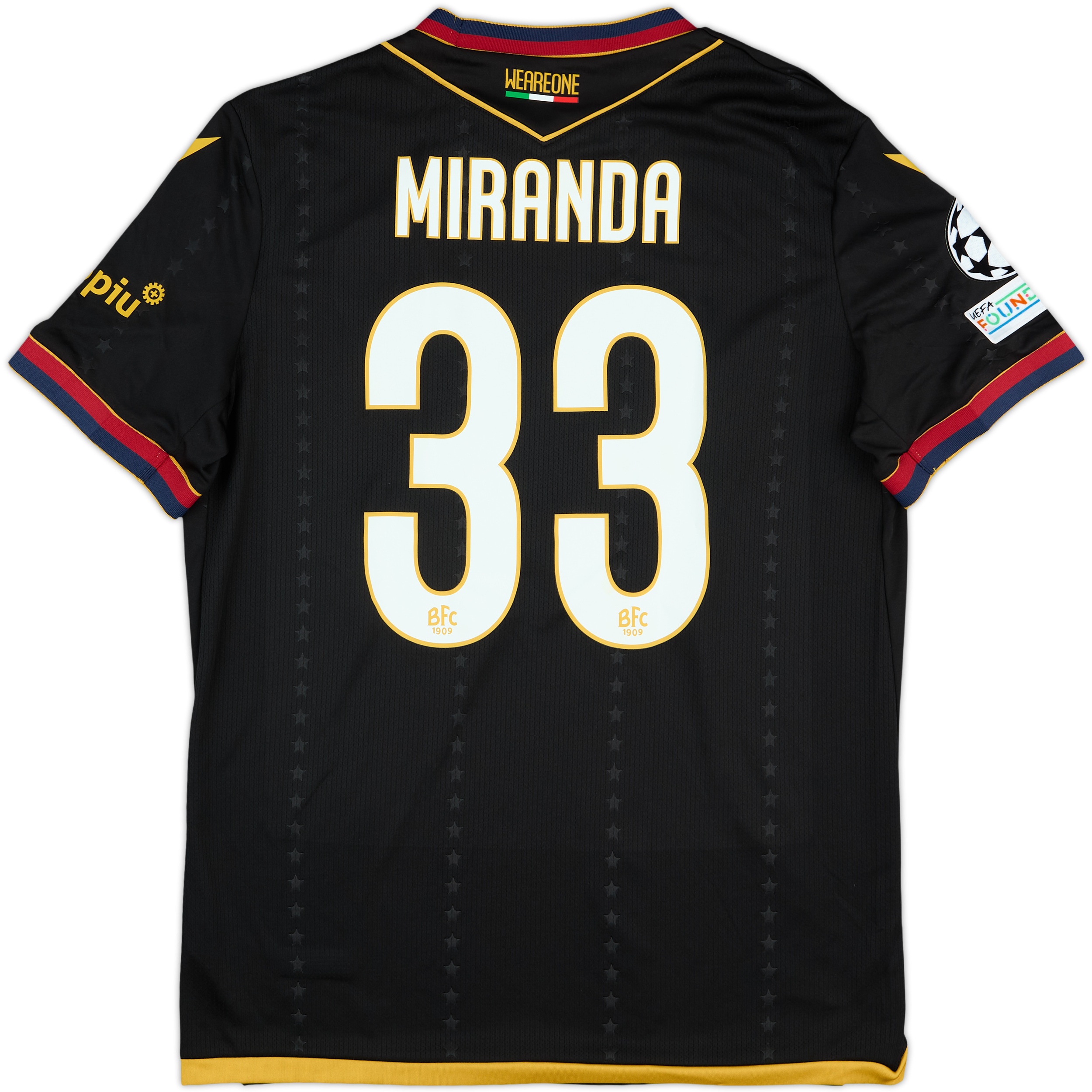 2024-25 Bologna Match Issue Fourth Shirt Miranda #33