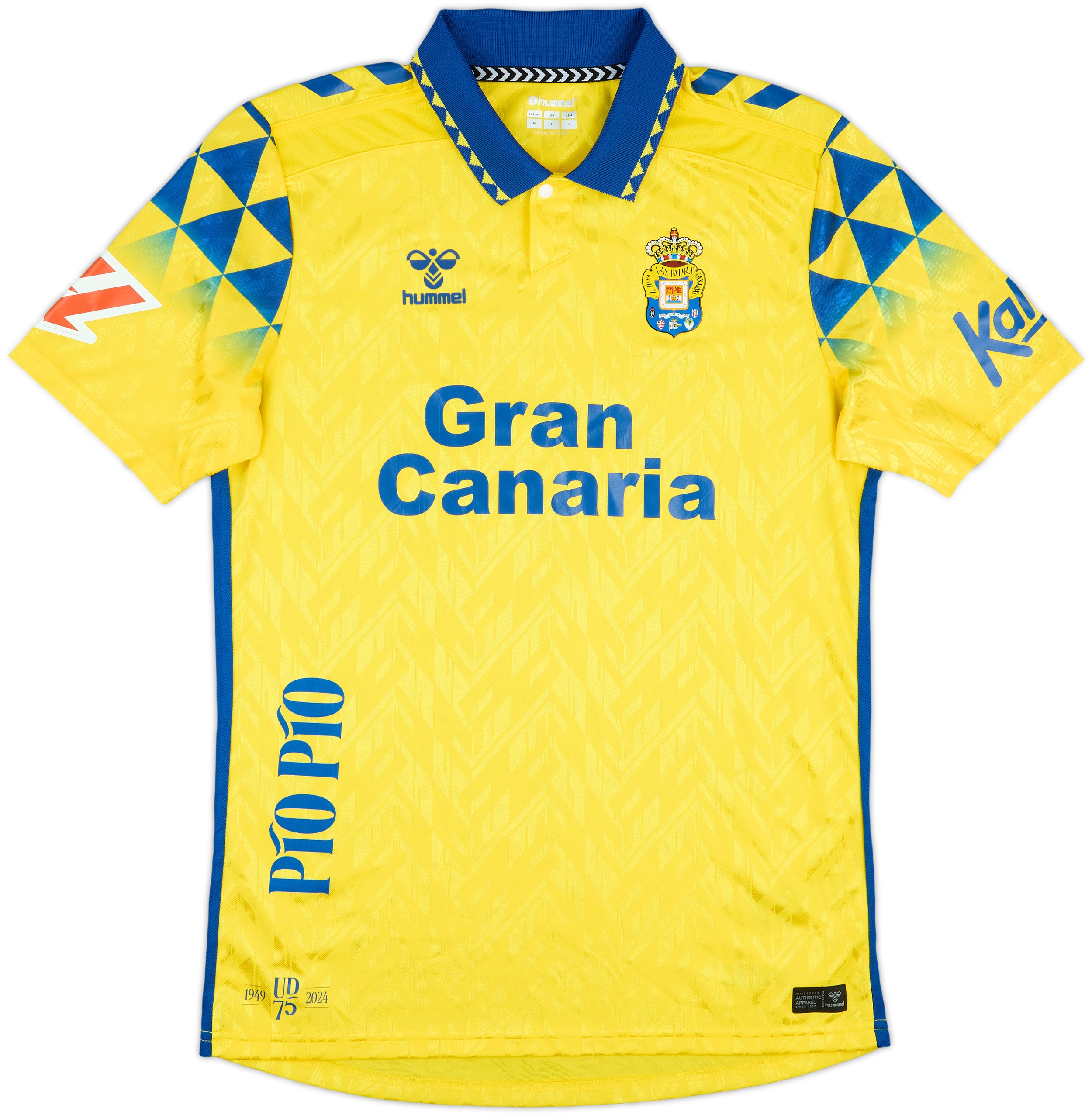 2024-25 Las Palmas Match Issue Home Shirt #5 (Javi Muñoz)