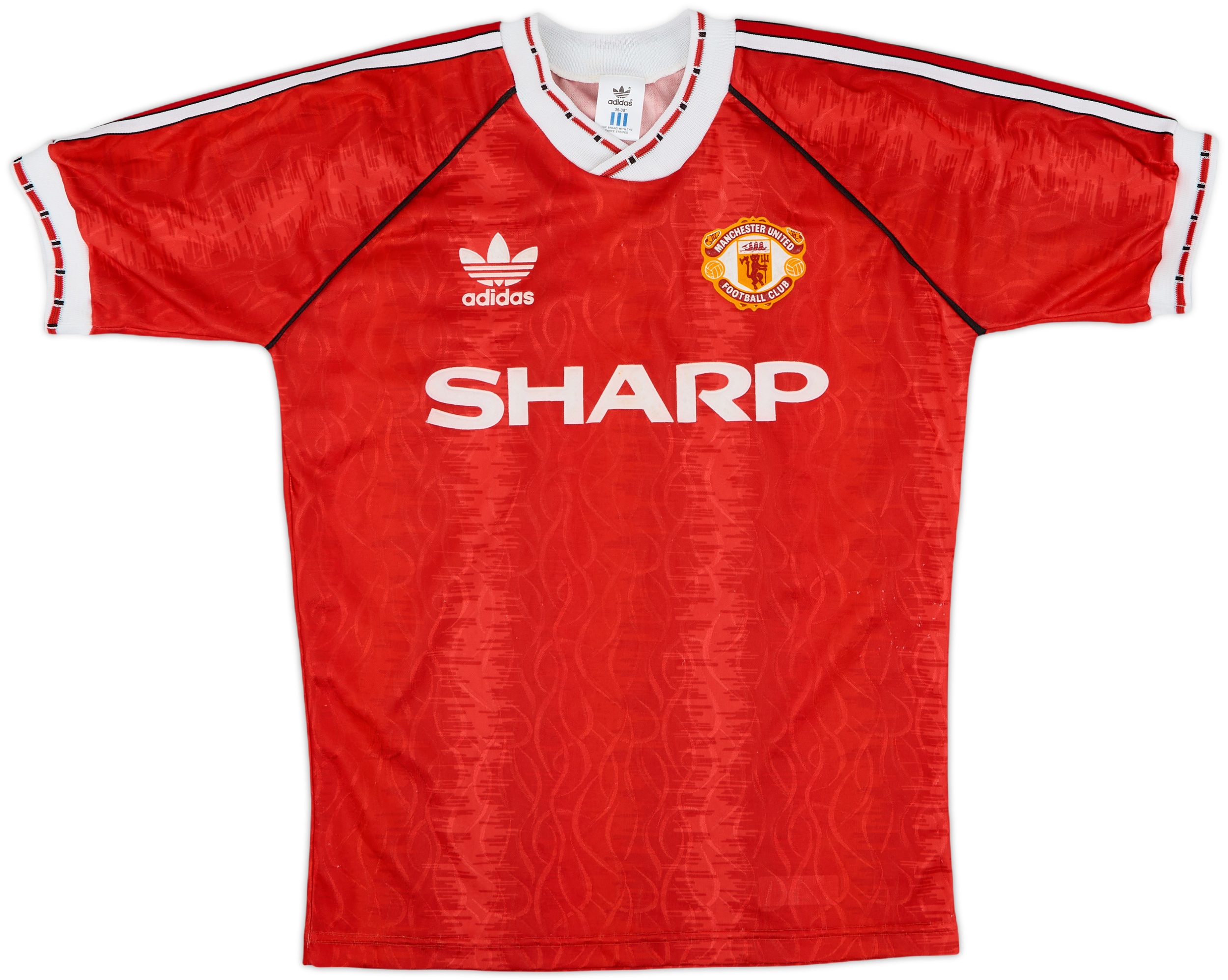 1990-92 Manchester United Home Shirt - 10/10 - (S)