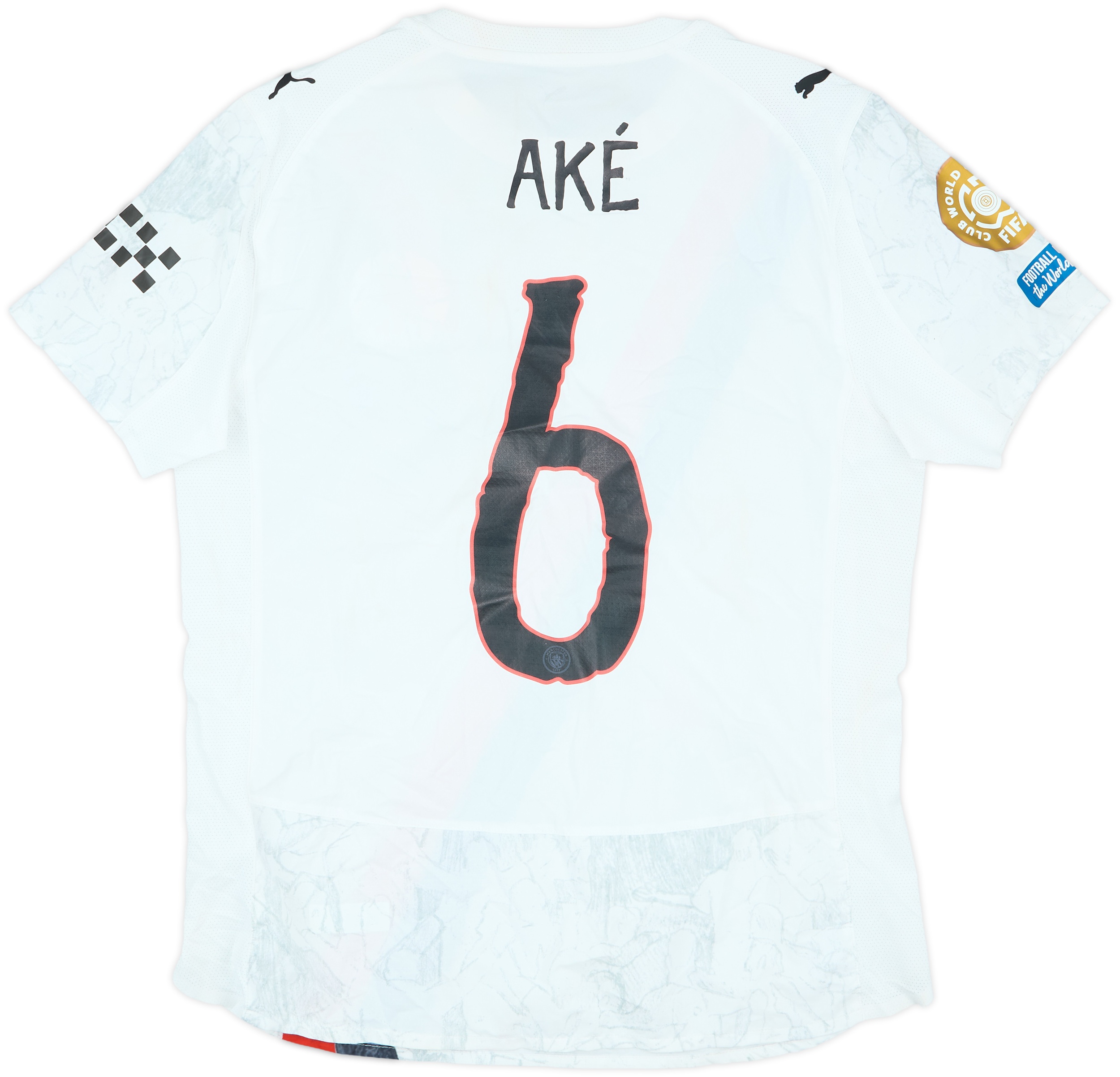 2025 Manchester City Match Issue KidSuper CWC Home Shirt Ake #6
