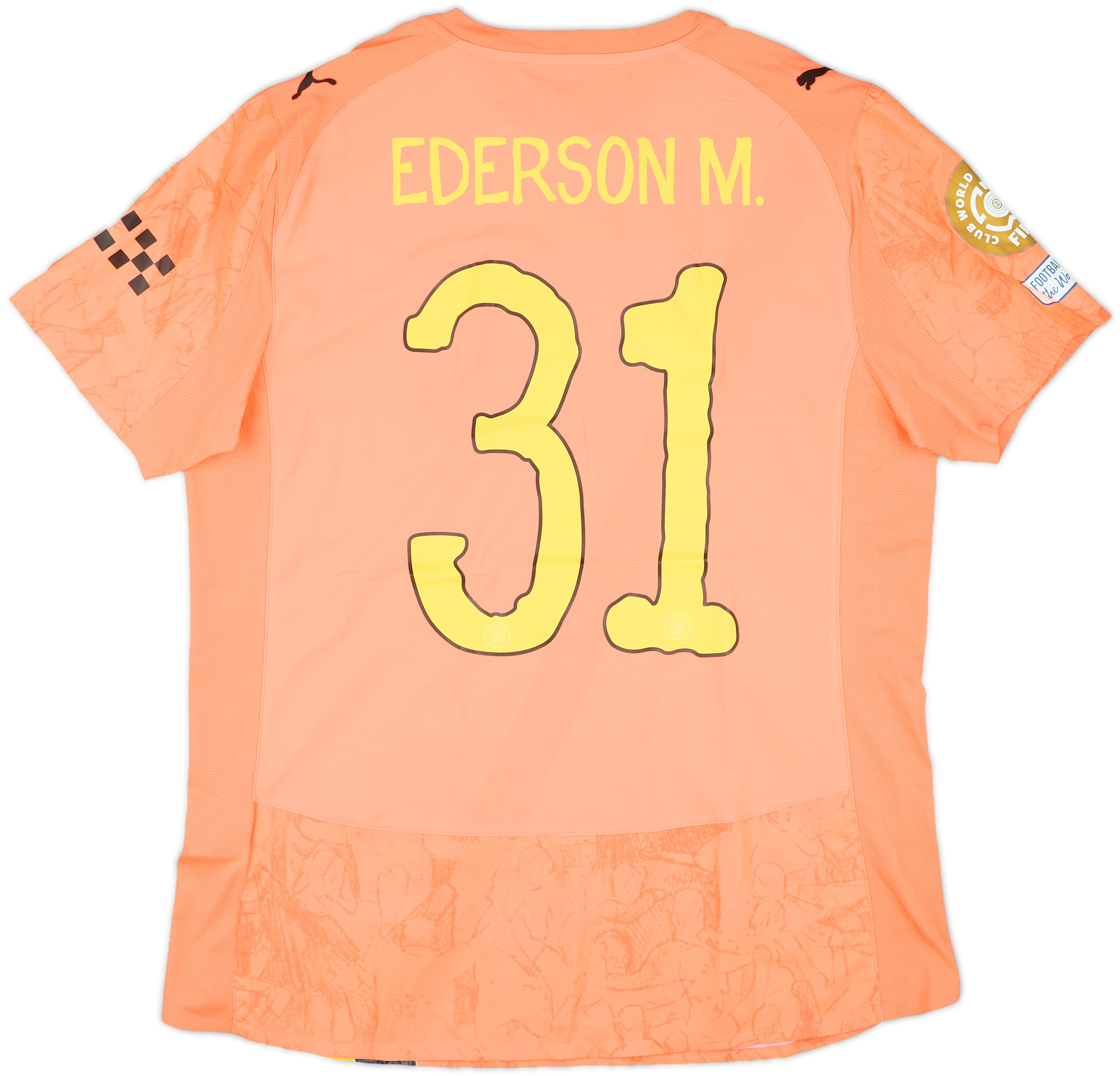 2025 Manchester City Match Issue KidSuper CWC GK Shirt Ederson M. #31