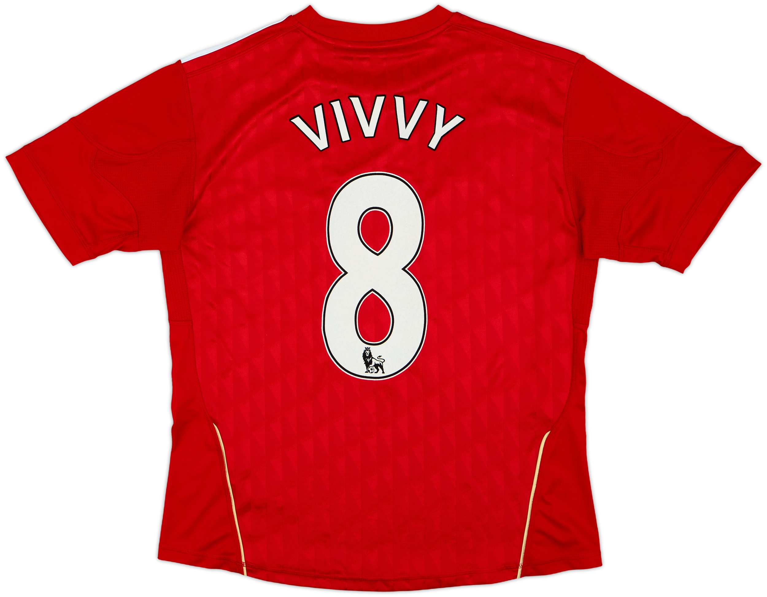 2010-12 Liverpool Home Shirt Vivvy #8 - 5/10 - (Women's L)