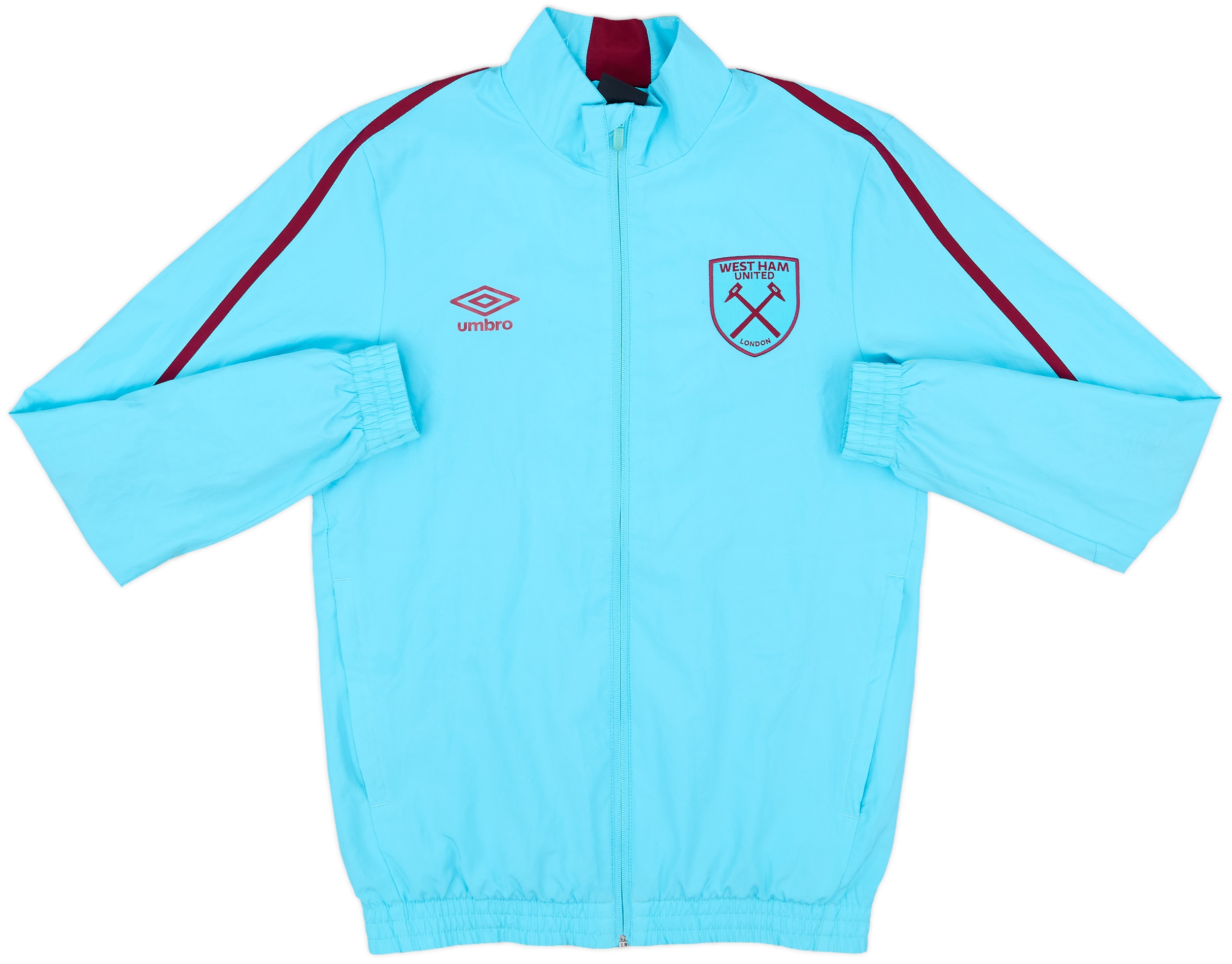 2017-18 West Ham Umbro Track Jacket - 9/10 - (S)
