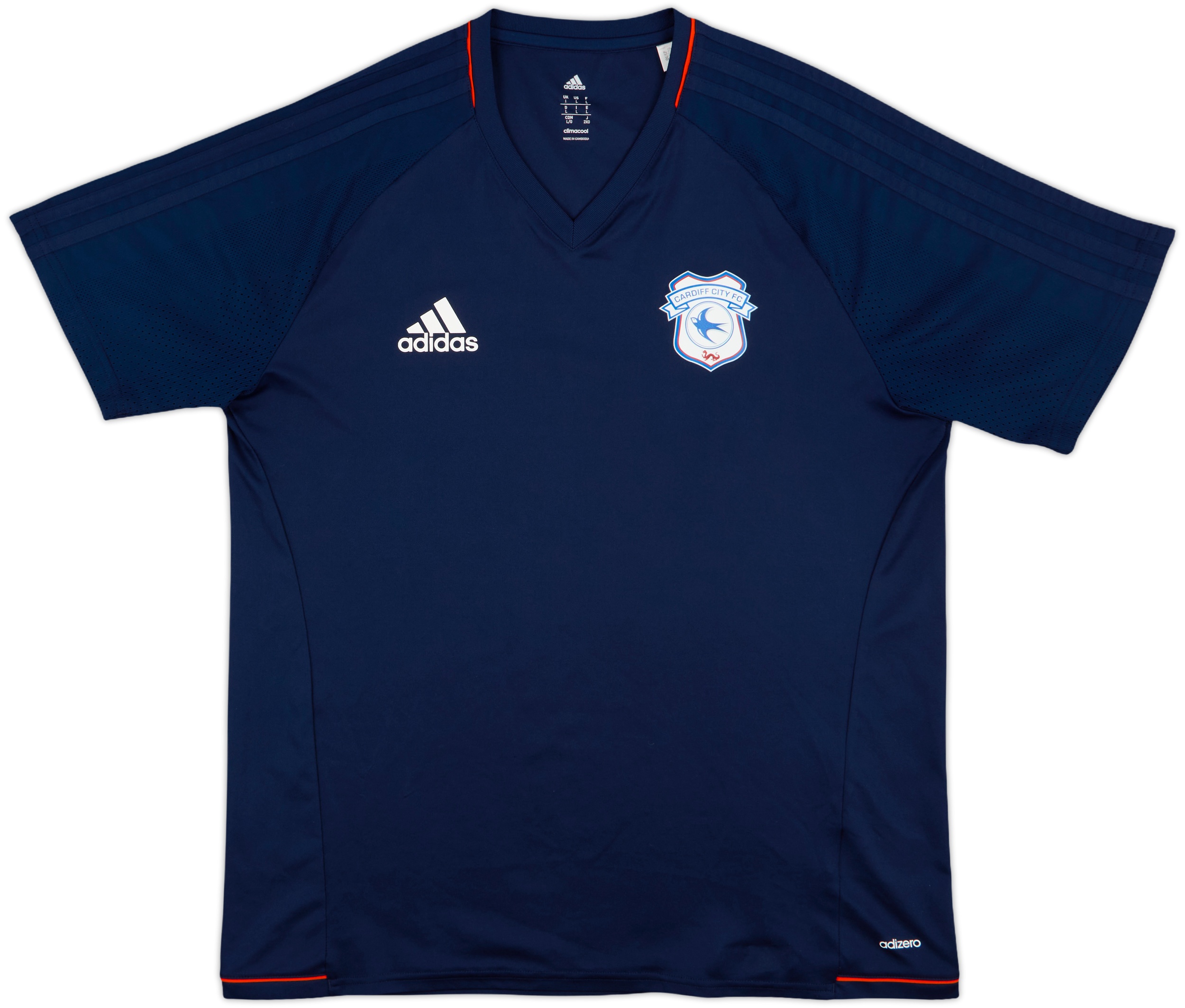2017-18 Cardiff adizero Training Shirt - 10/10 - (L)