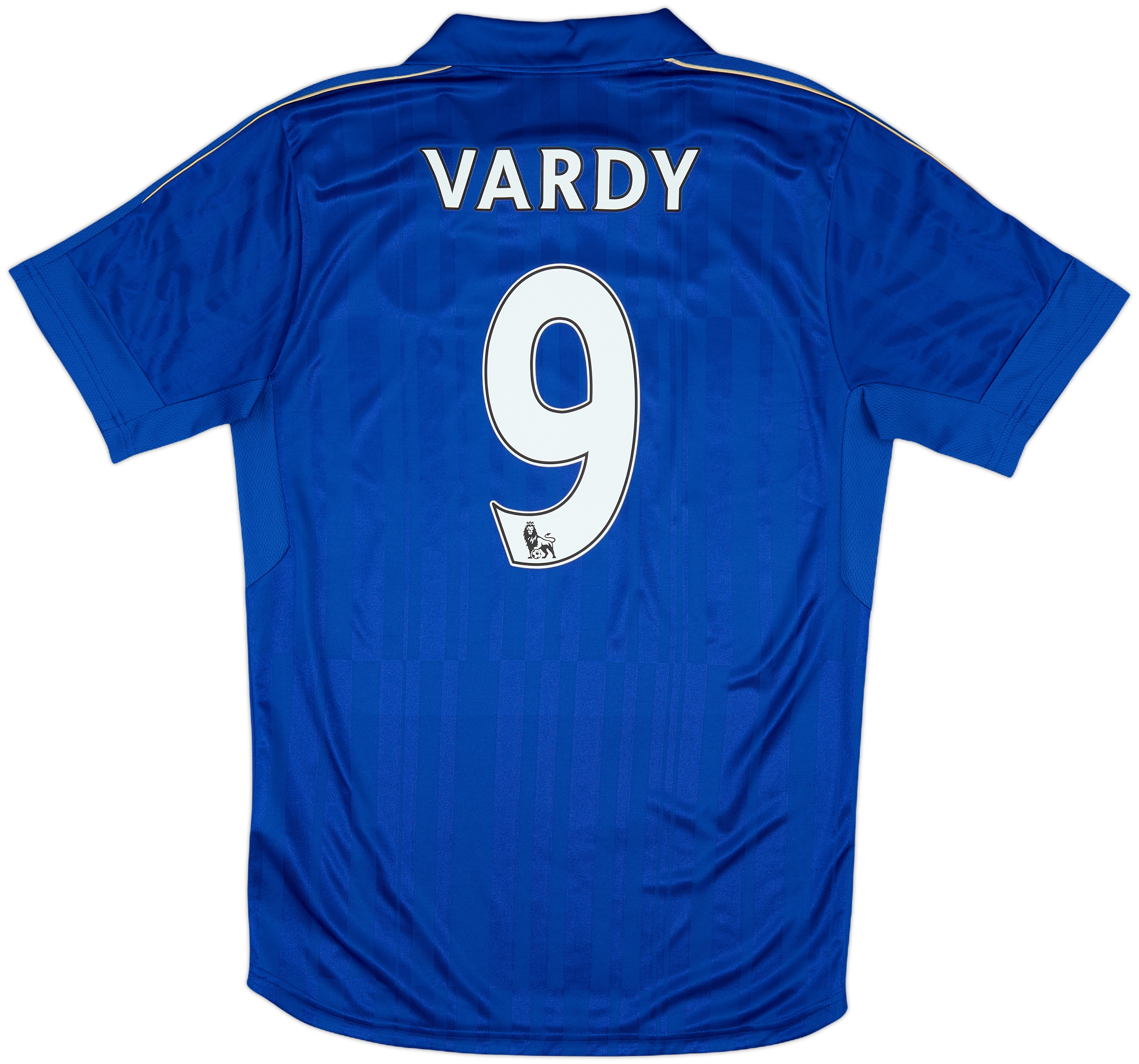 2016-17 Leicester Home Shirt Vardy #9 - 9/10 - (M)