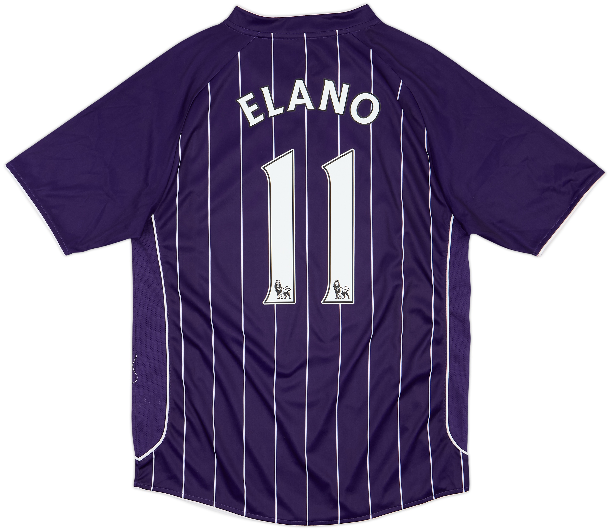 2007-08 Manchester City Away Shirt Elano #11 - 8/10 - (L)