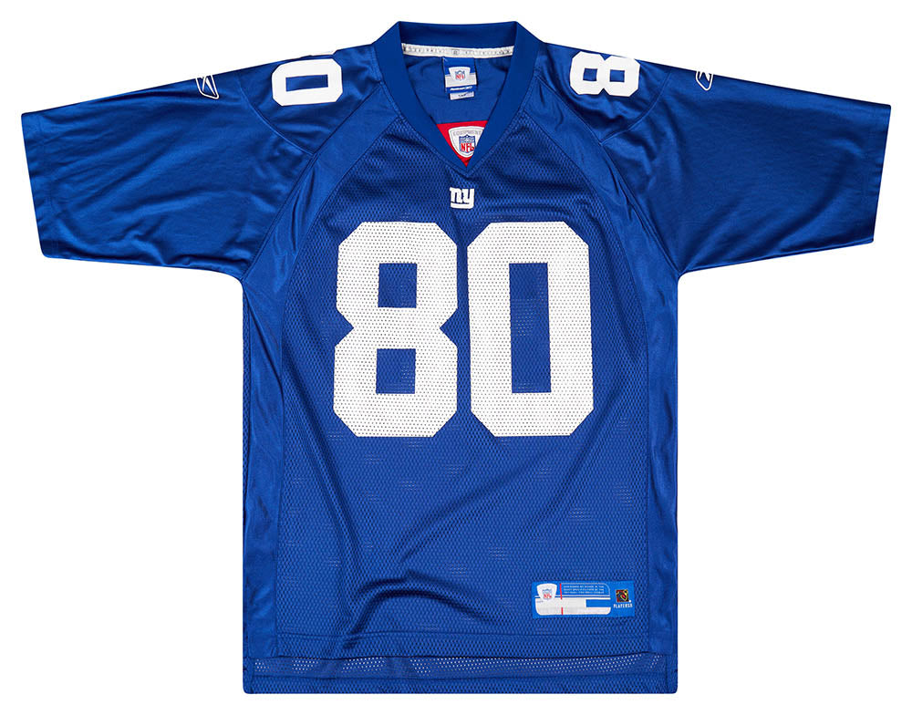 2005-06 New York Giants Shockey #80 Reebok On Field Jersey (Home) L