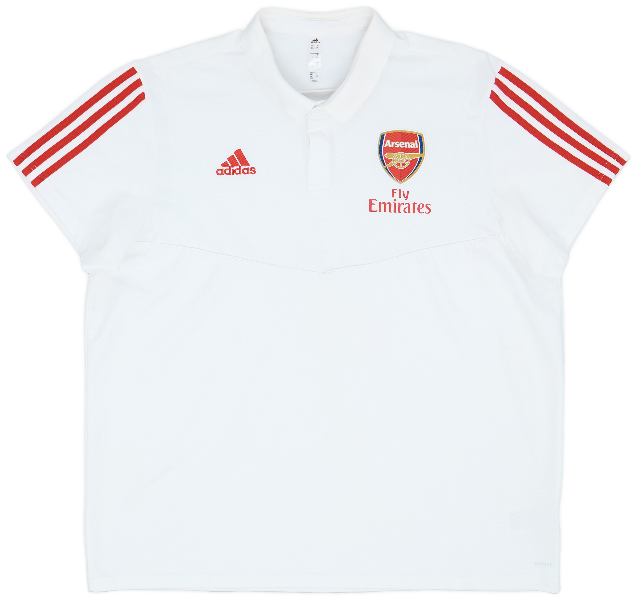 2019-20 Arsenal adidas Polo Shirt - 8/10 - (XXL)