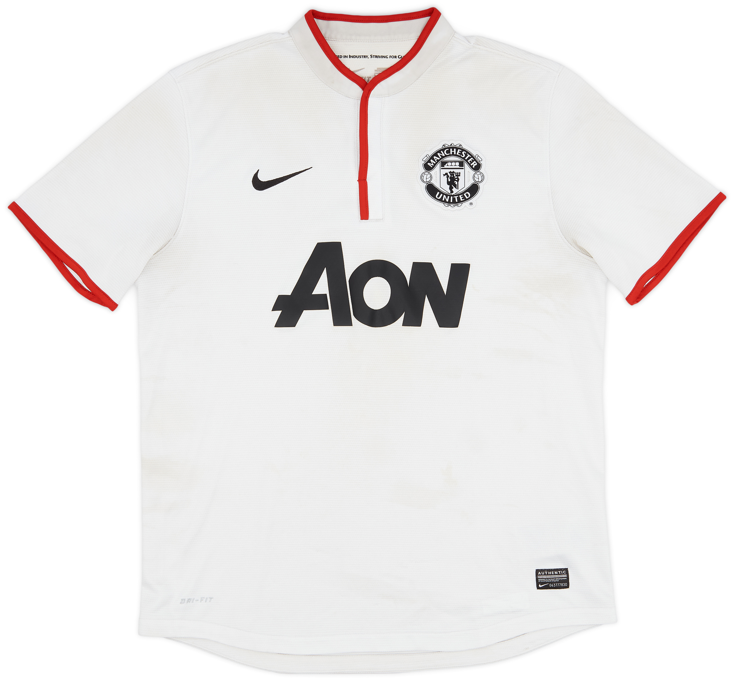 2012-14 Manchester United Away Shirt - 3/10 - (L)