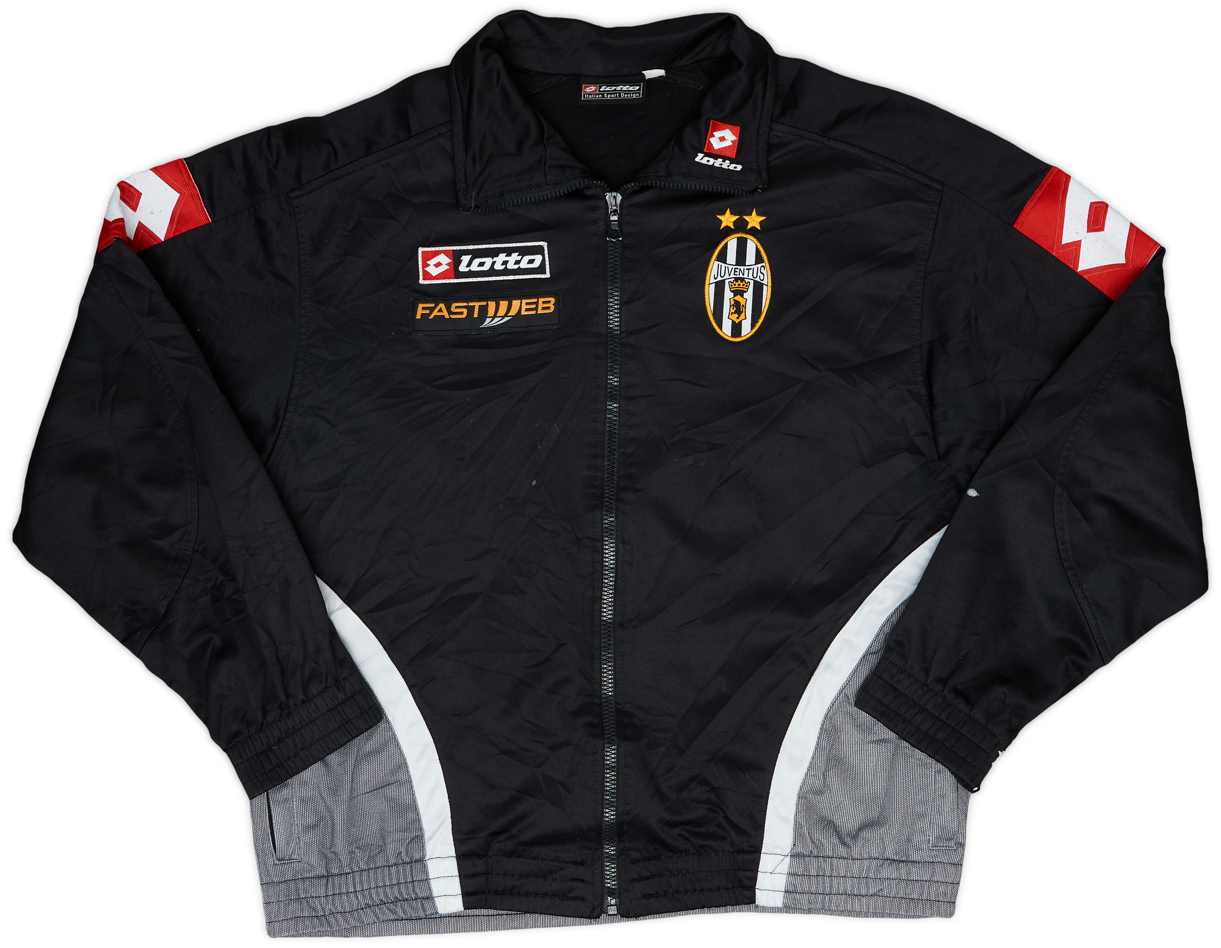 2000-01 Juventus Lotto Track Jacket - 6/10 - (M) 2000-01 Juventus Lotto Track Jacket - 6/10 - (M)