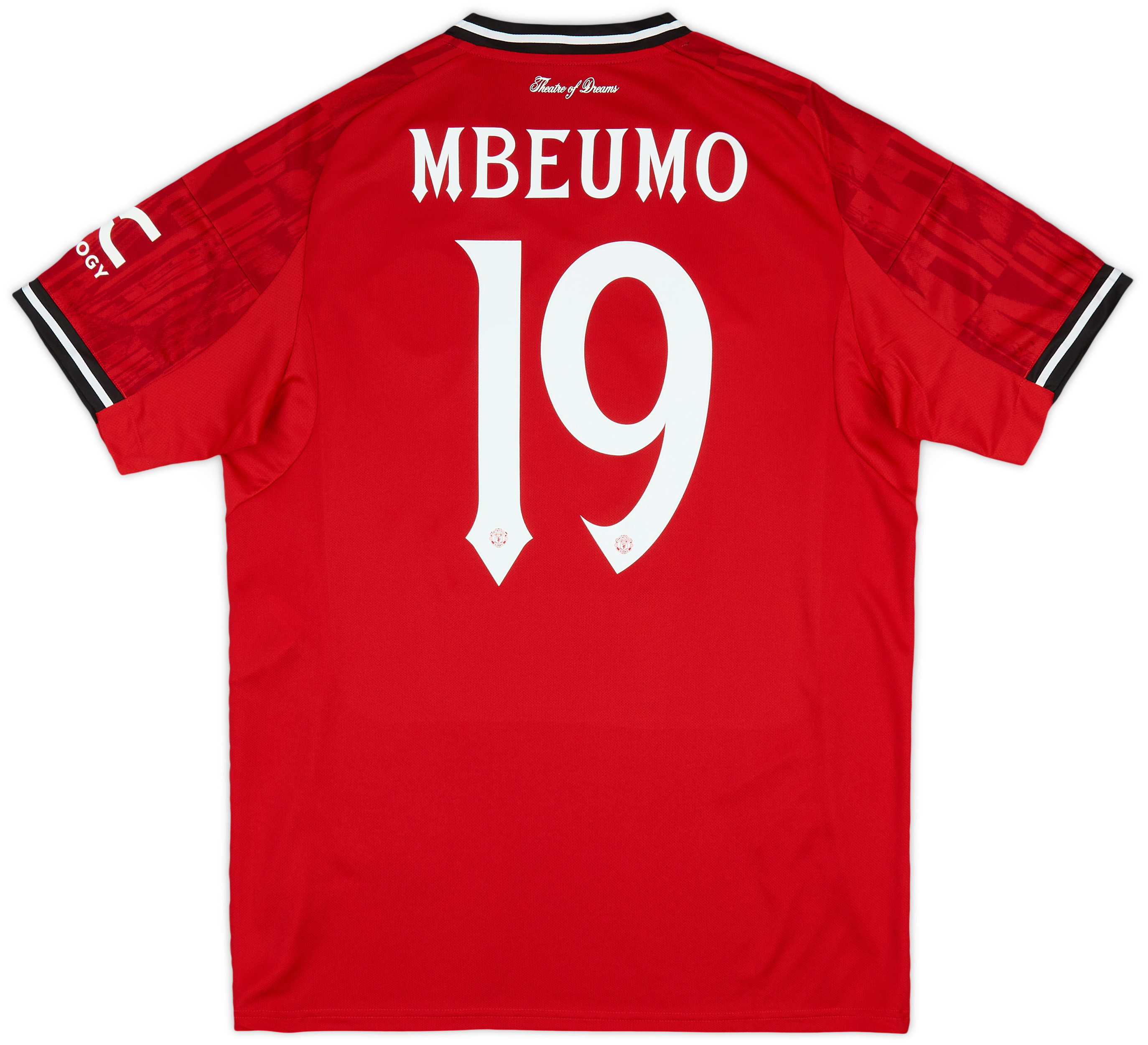 2025-26 Manchester United Home Shirt Mbeumo #19