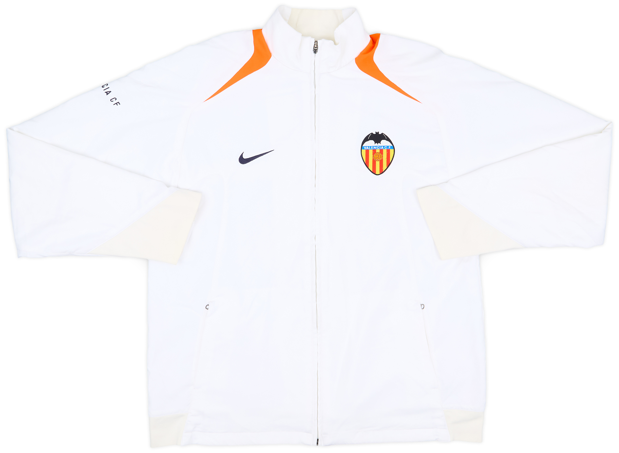 2005-06 Valencia Nike Track Jacket - 8/10 - (L)