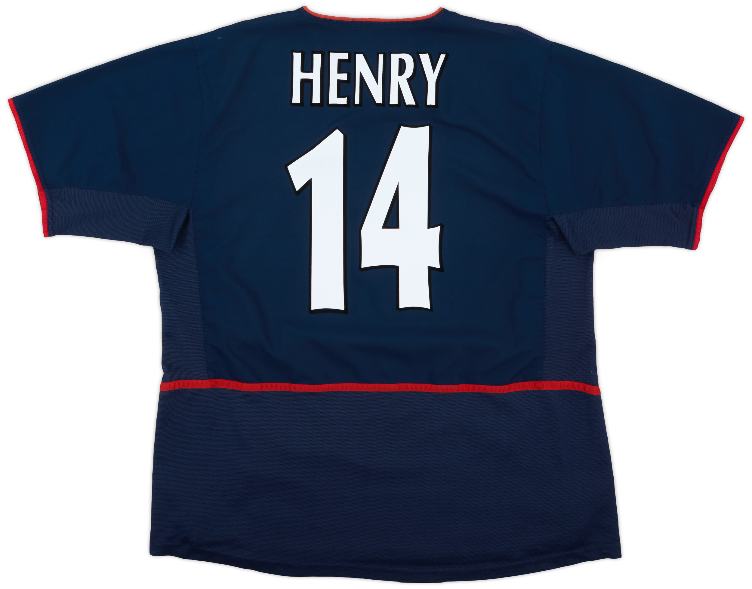 2002-04 Arsenal Away Shirt Henry #14 - 6/10 - (L)