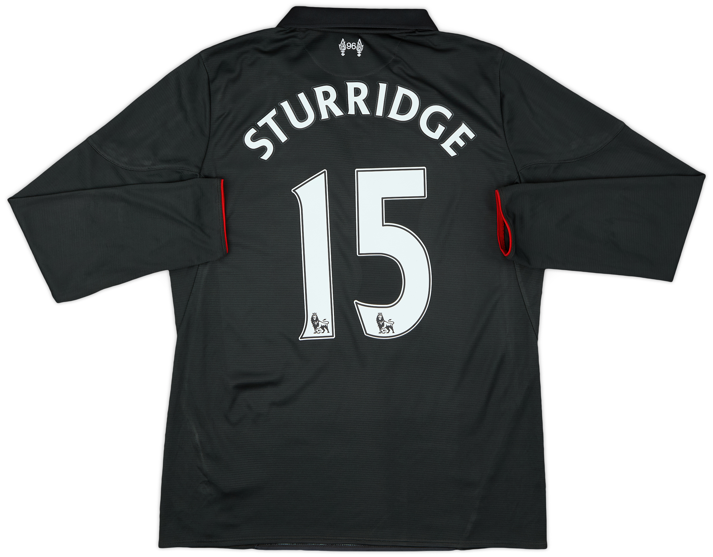 2015-16 Liverpool Third L/S Shirt Sturridge #15 - 6/10 - (M)