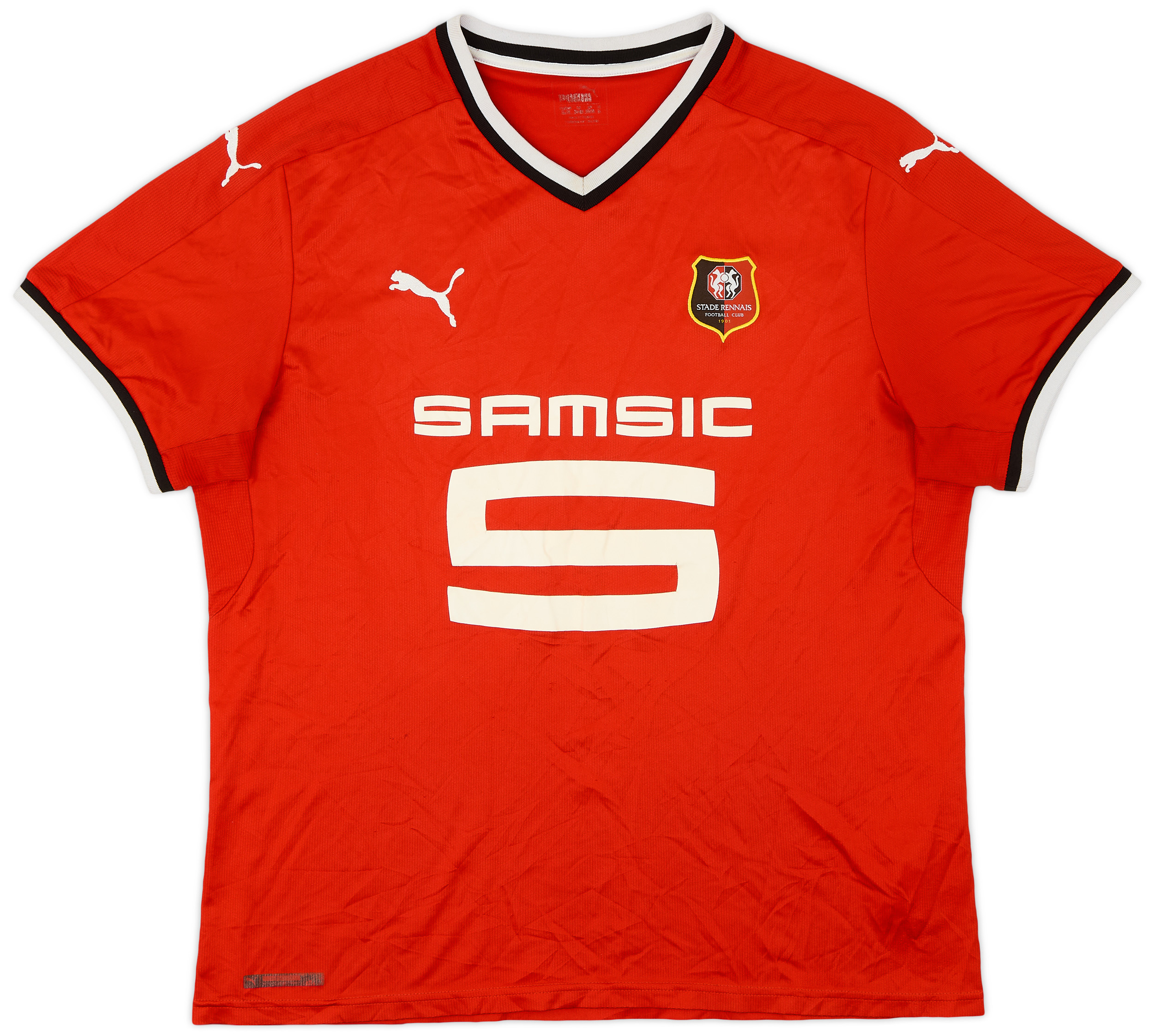 2017-18 Stade Rennais Home Shirt - 7/10 - (L)