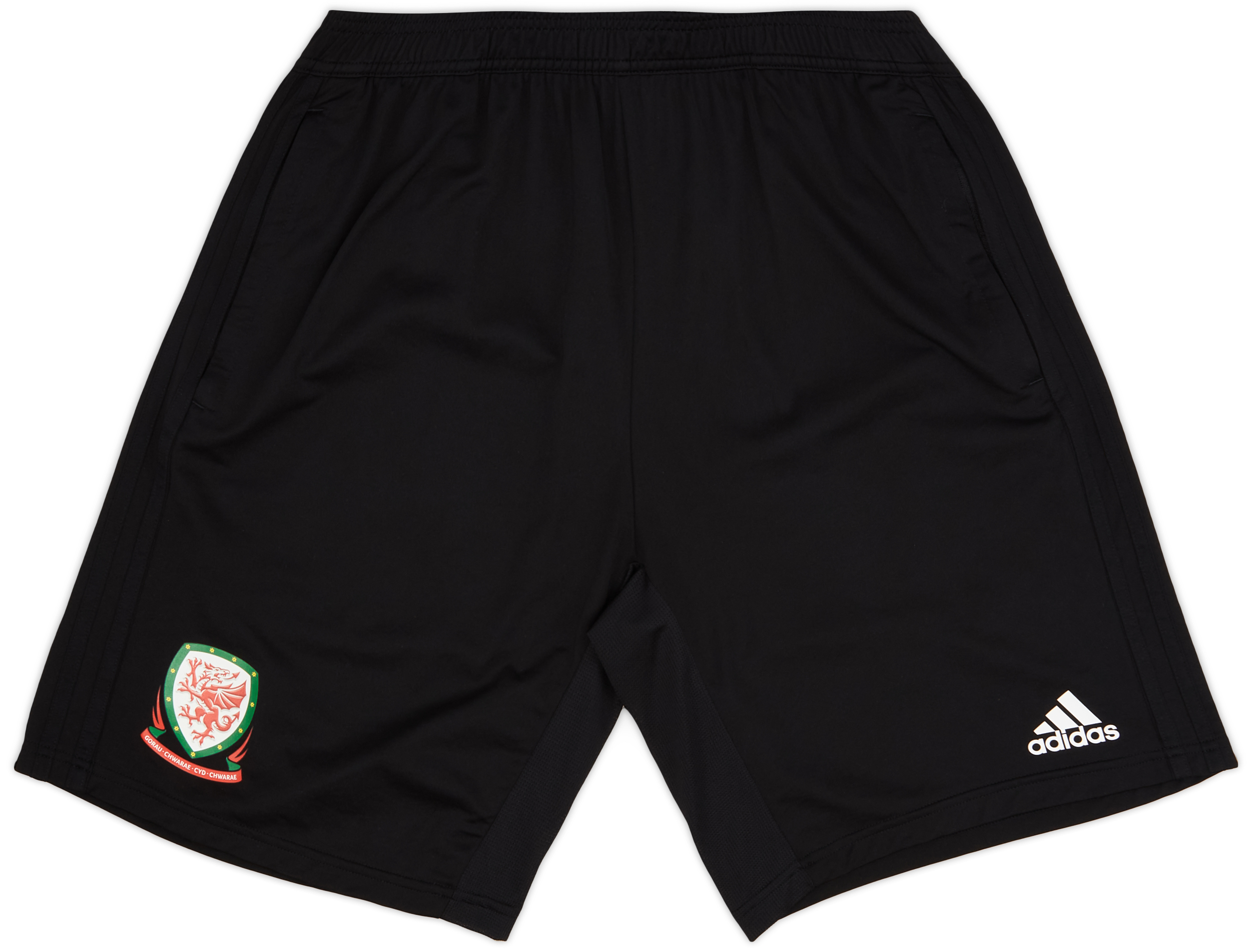 2018-19 Wales adidas Training Shorts - As New