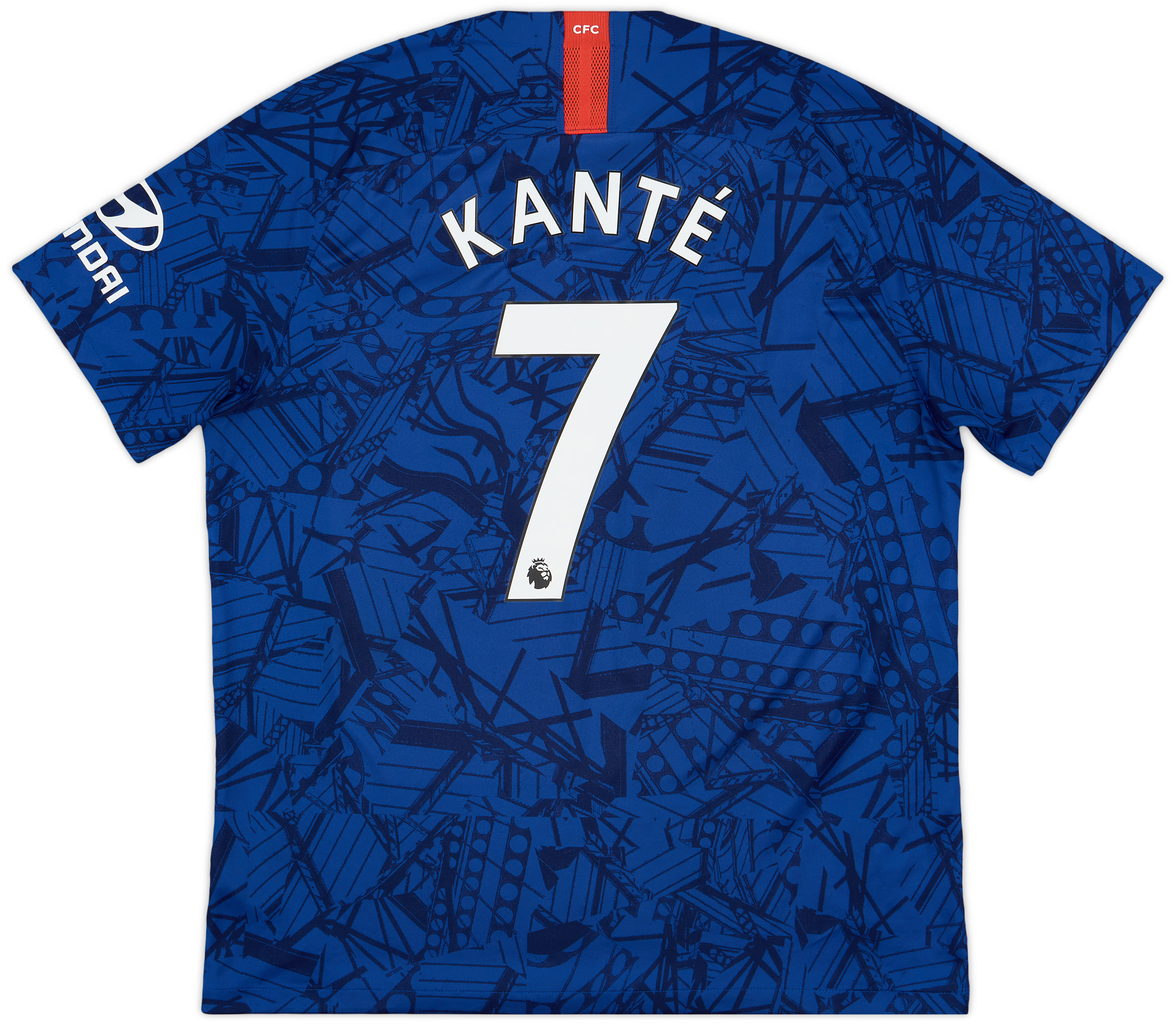 2019-20 Chelsea Home Shirt Kante #7 - 9/10 - (XL)