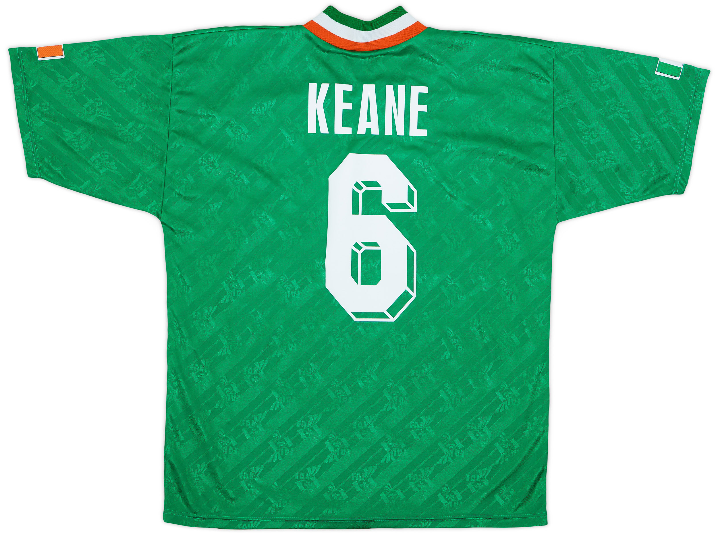 1994 Ireland Home Shirt Keane #6 - 8/10 - (L)
