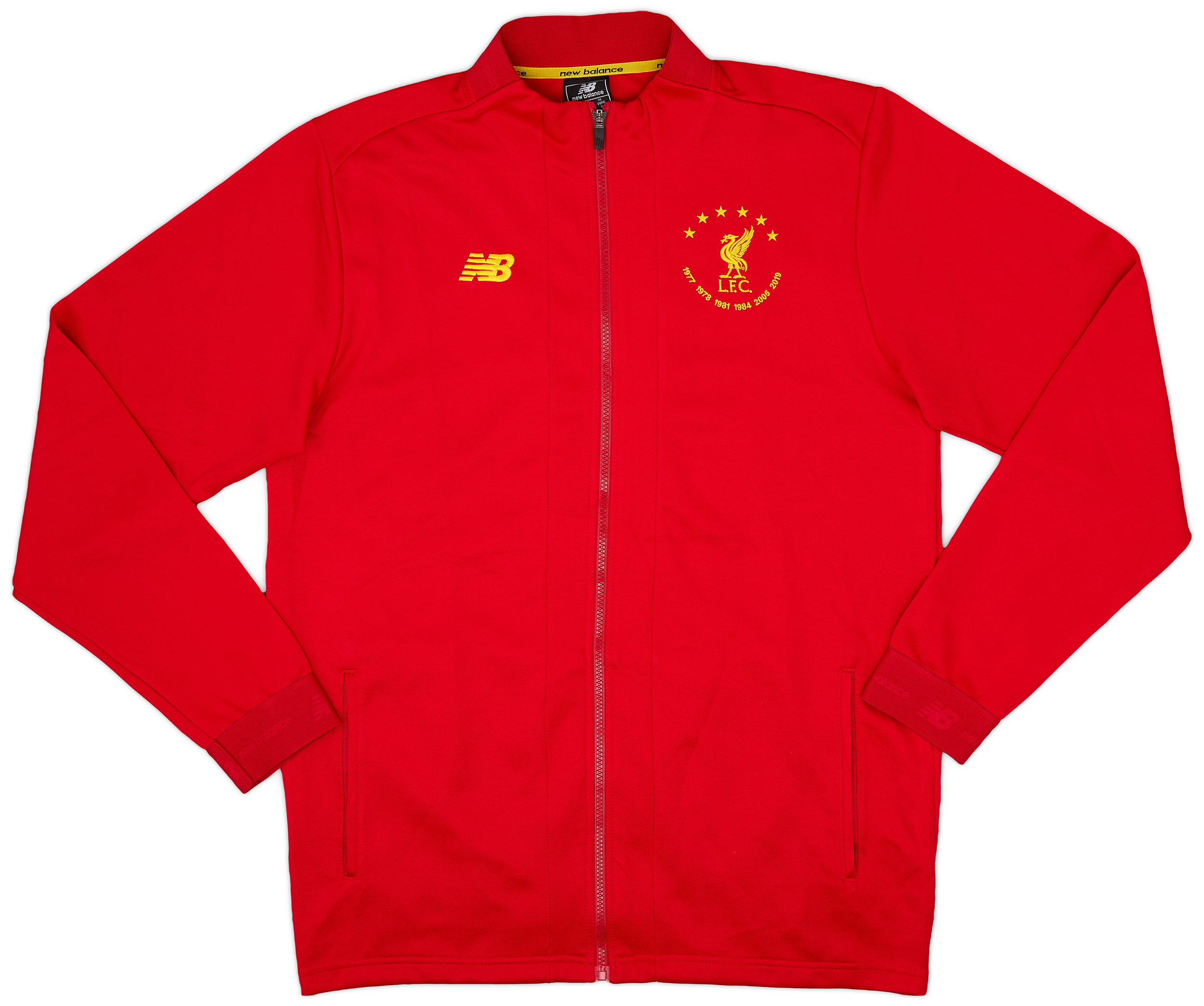 2019-20 Liverpool New Balance CL Winners Track Jacket - 9/10 - (XL)