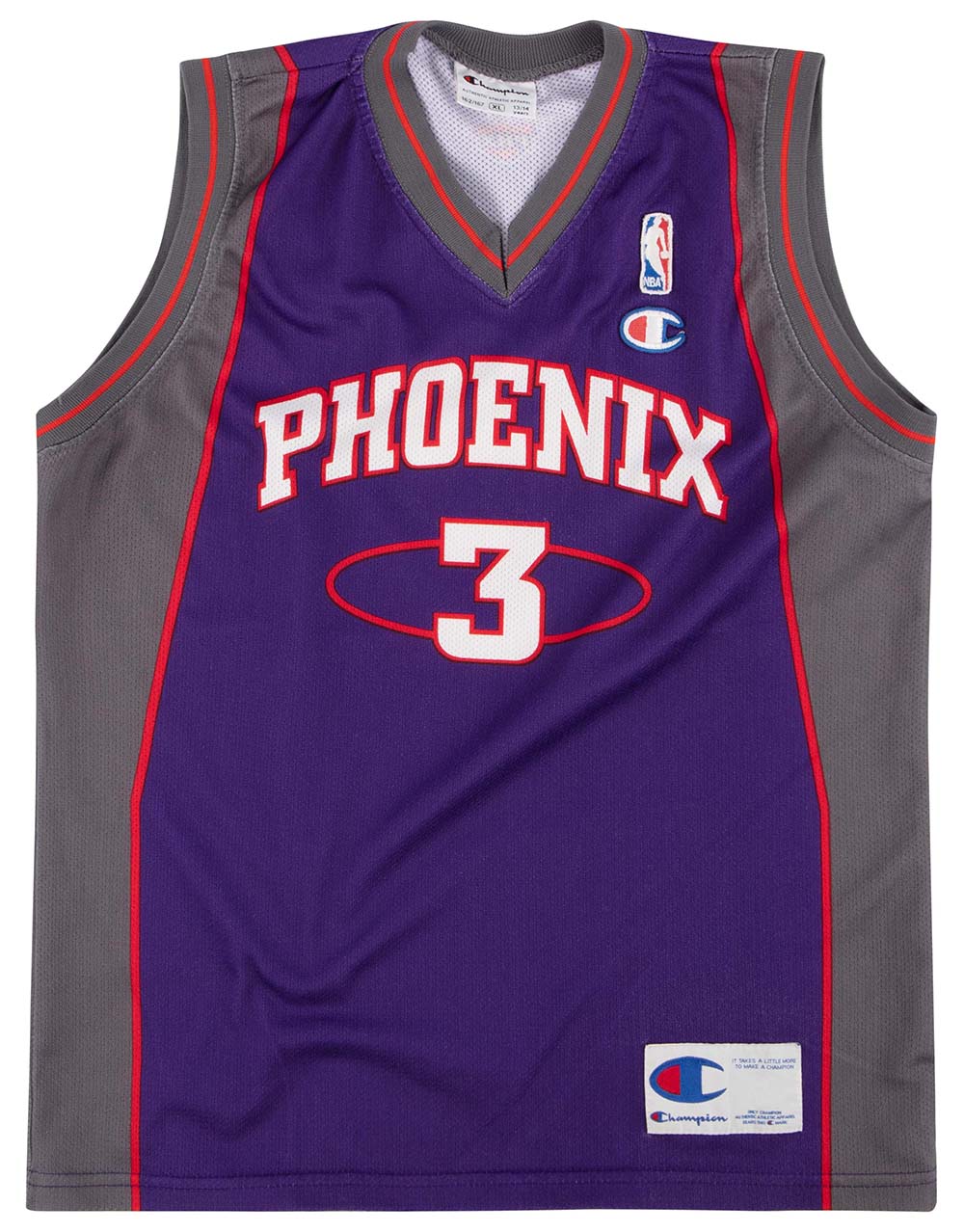 2005-08 Phoenix Suns Diaw #3 Champion Jersey (Away) M