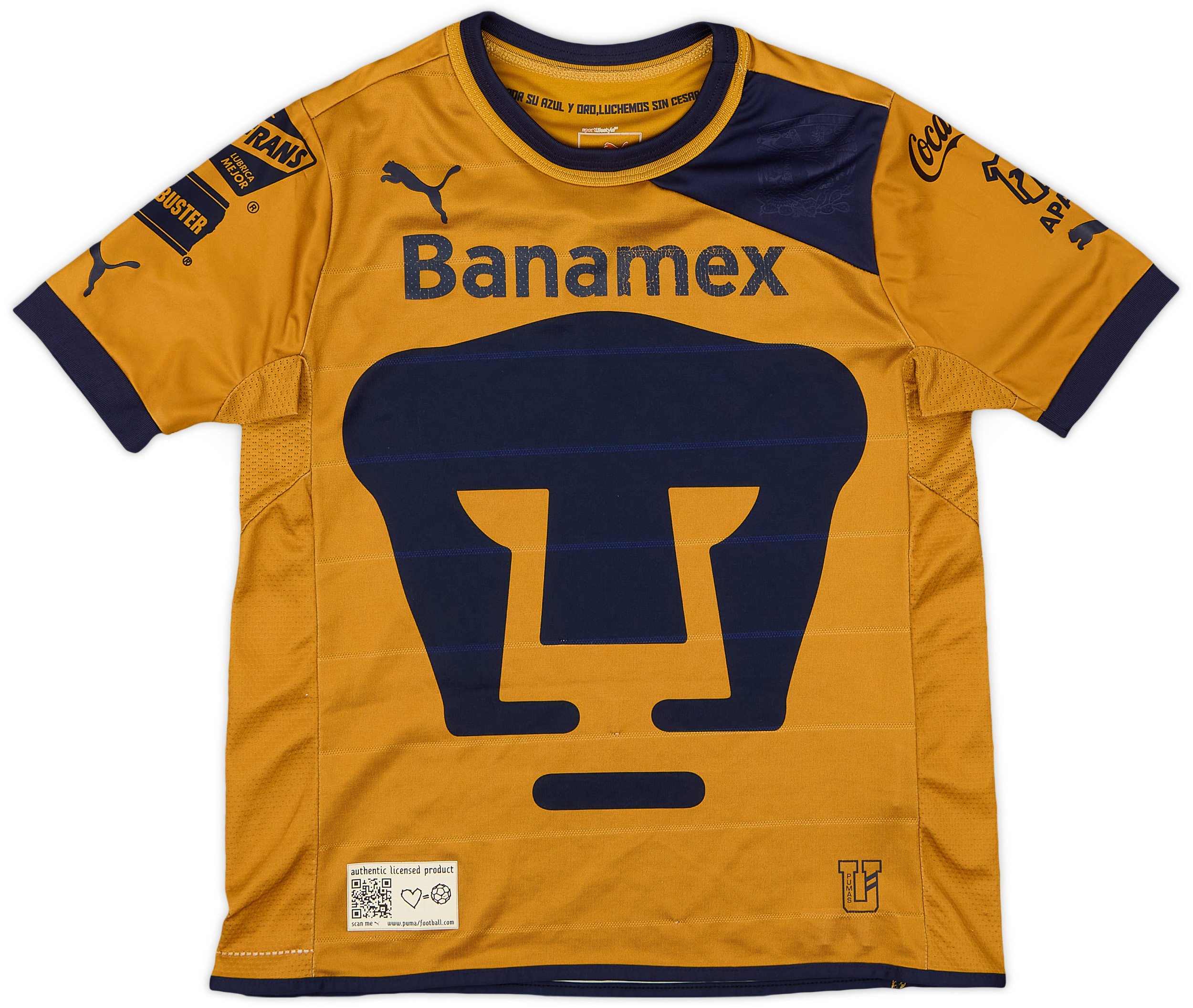2012-13 UNAM Pumas Home Shirt - 8/10 - (M.Boys)