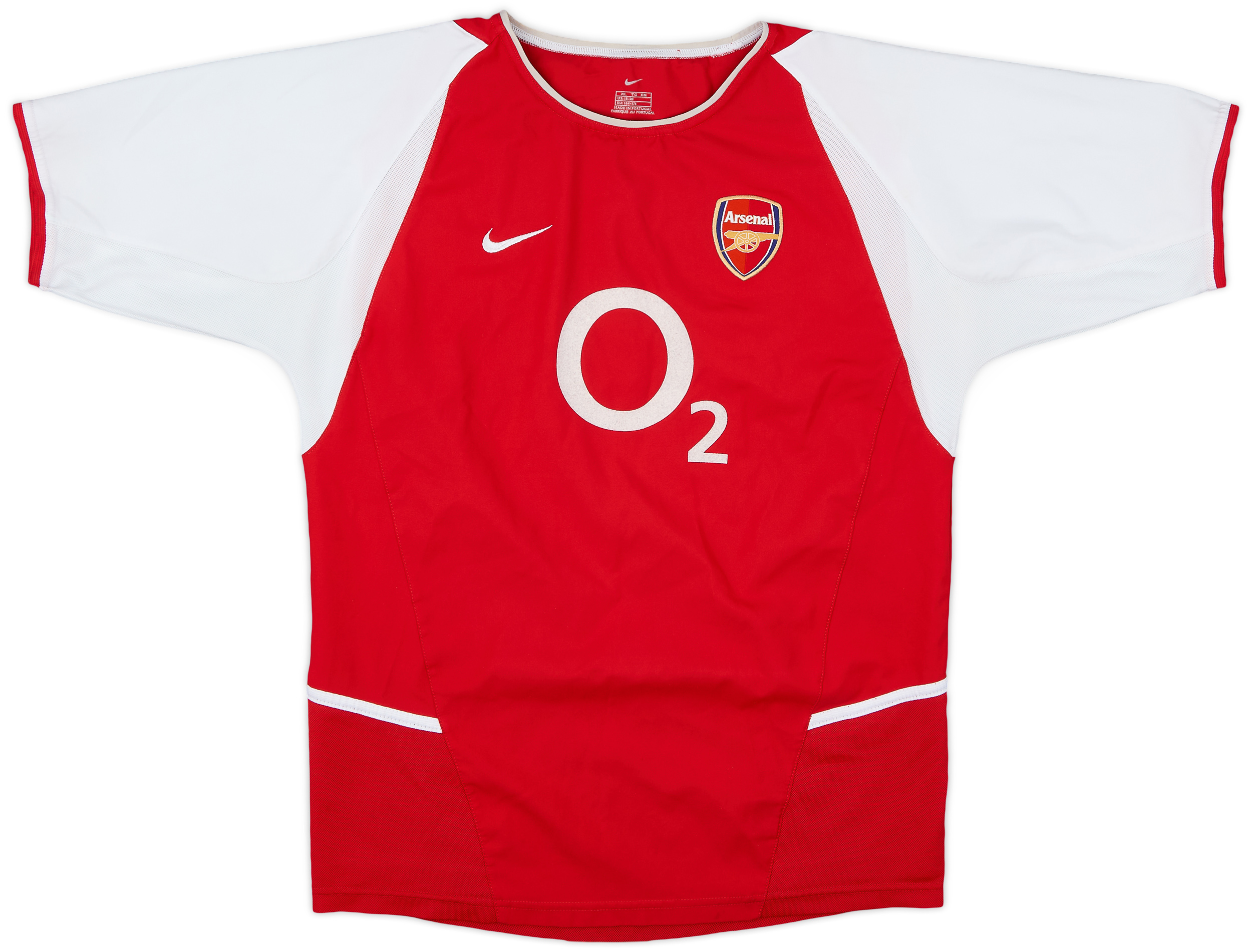 2002-04 Arsenal Home Shirt - 8/10 - (XL.Boys)