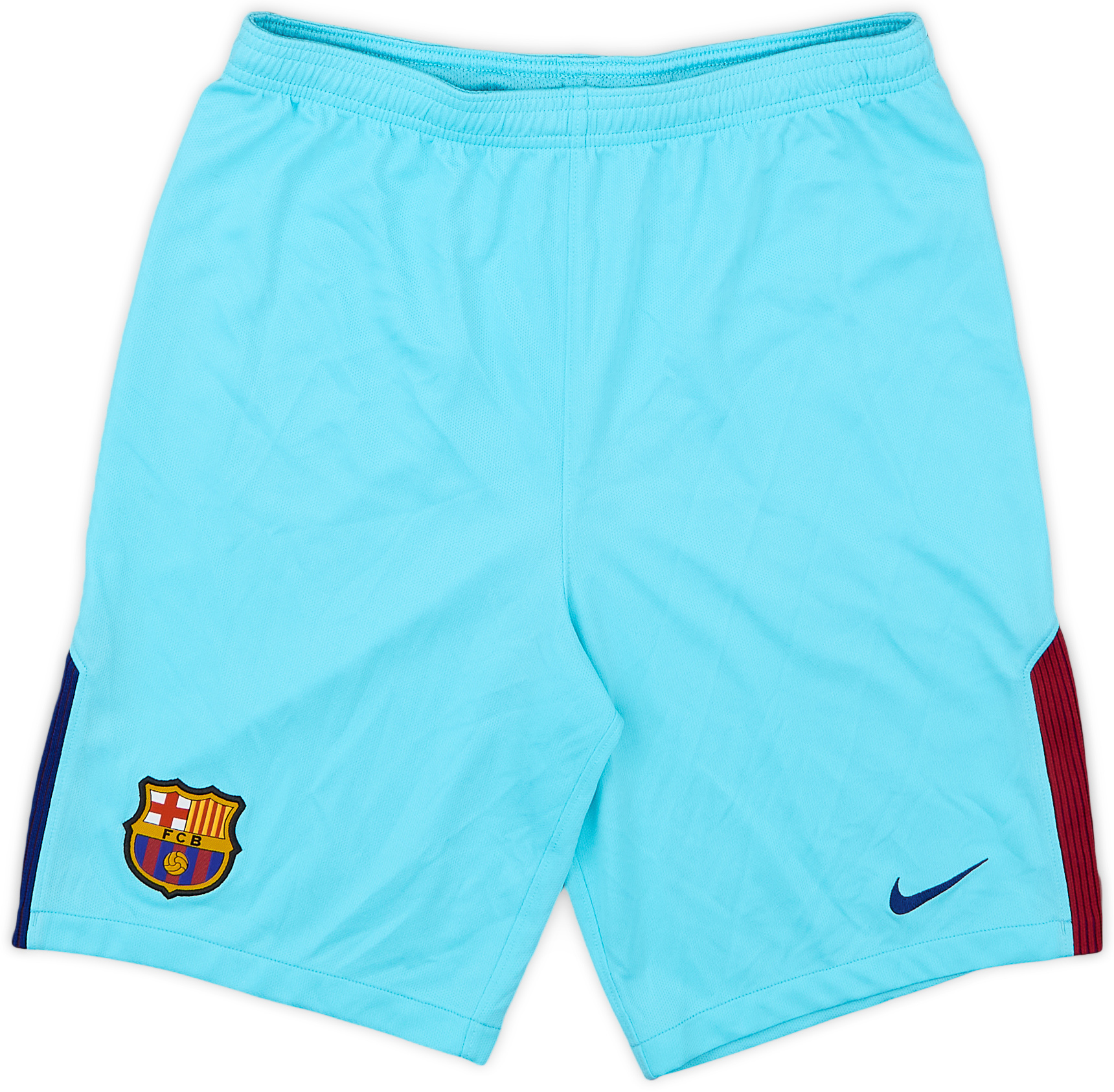 2017-18 Barcelona Away Shorts - 9/10 - (XL.Boys)