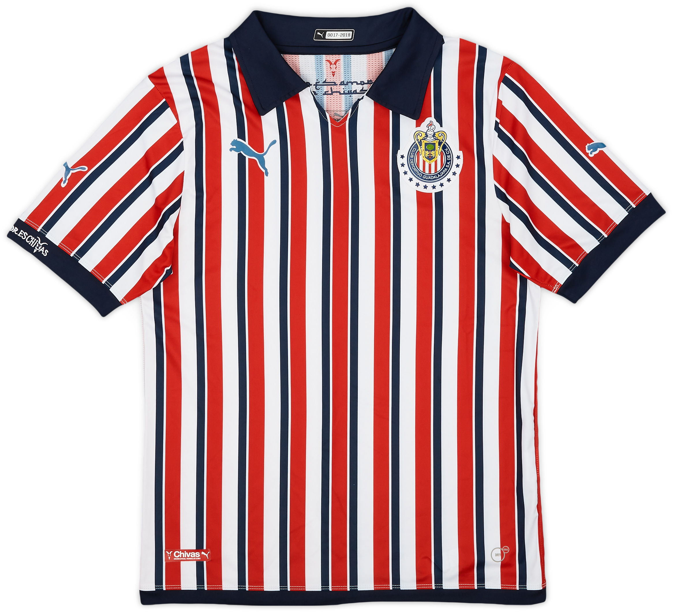 2018 Chivas Guadalajara Club World Cup Home Shirt - 8/10 - (S)