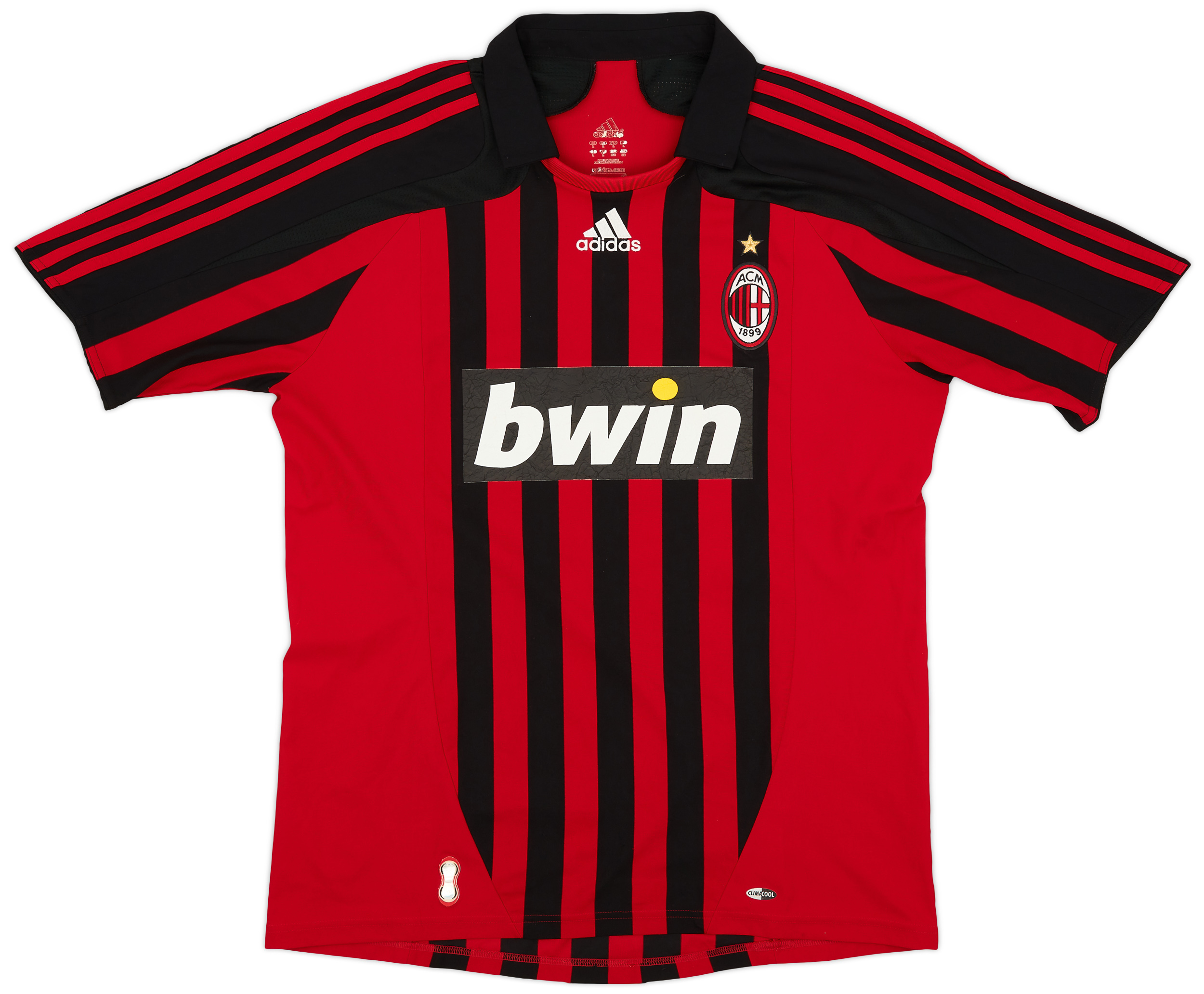 2007-08 AC Milan Home Shirt - 5/10 - (L)