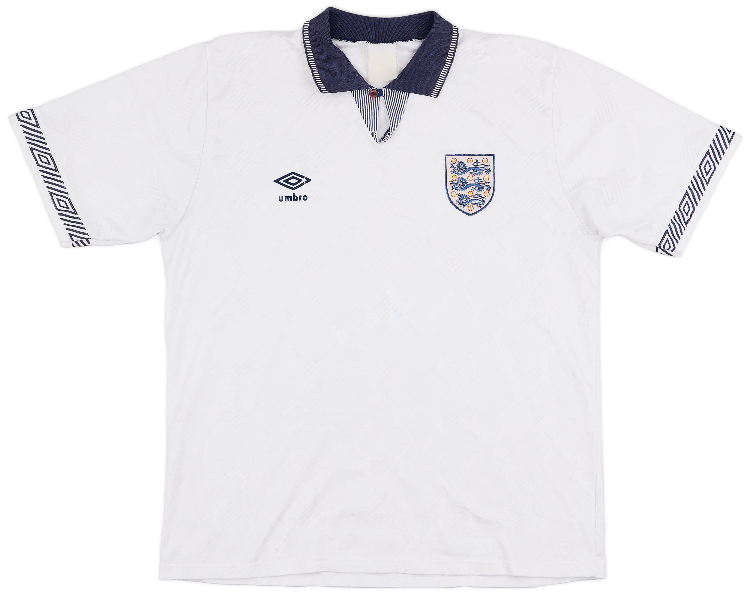 1990-92 England Home Shirt - 4/10 - (L)