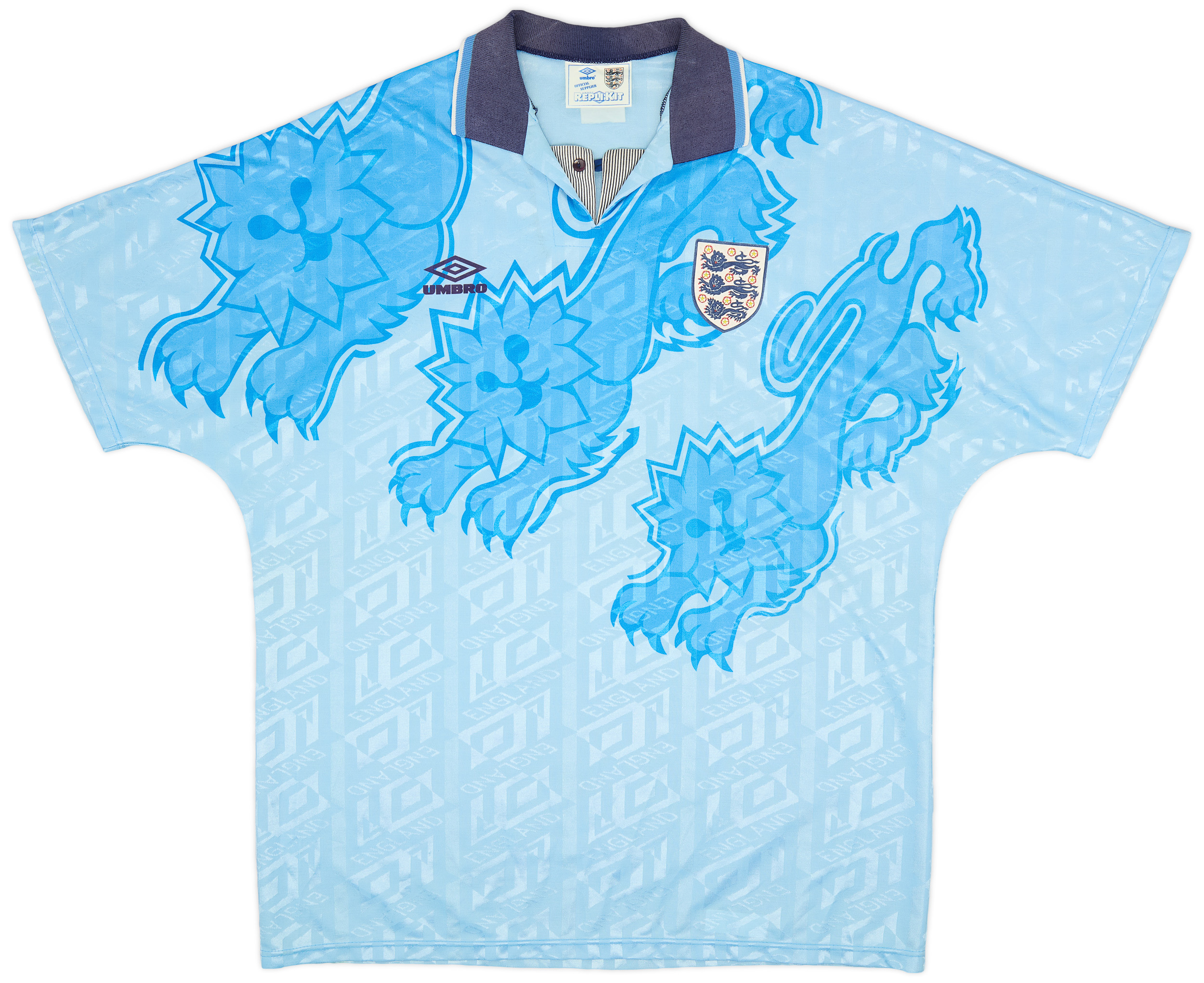 1992-93 England Third Shirt - 8/10 - (XXL)