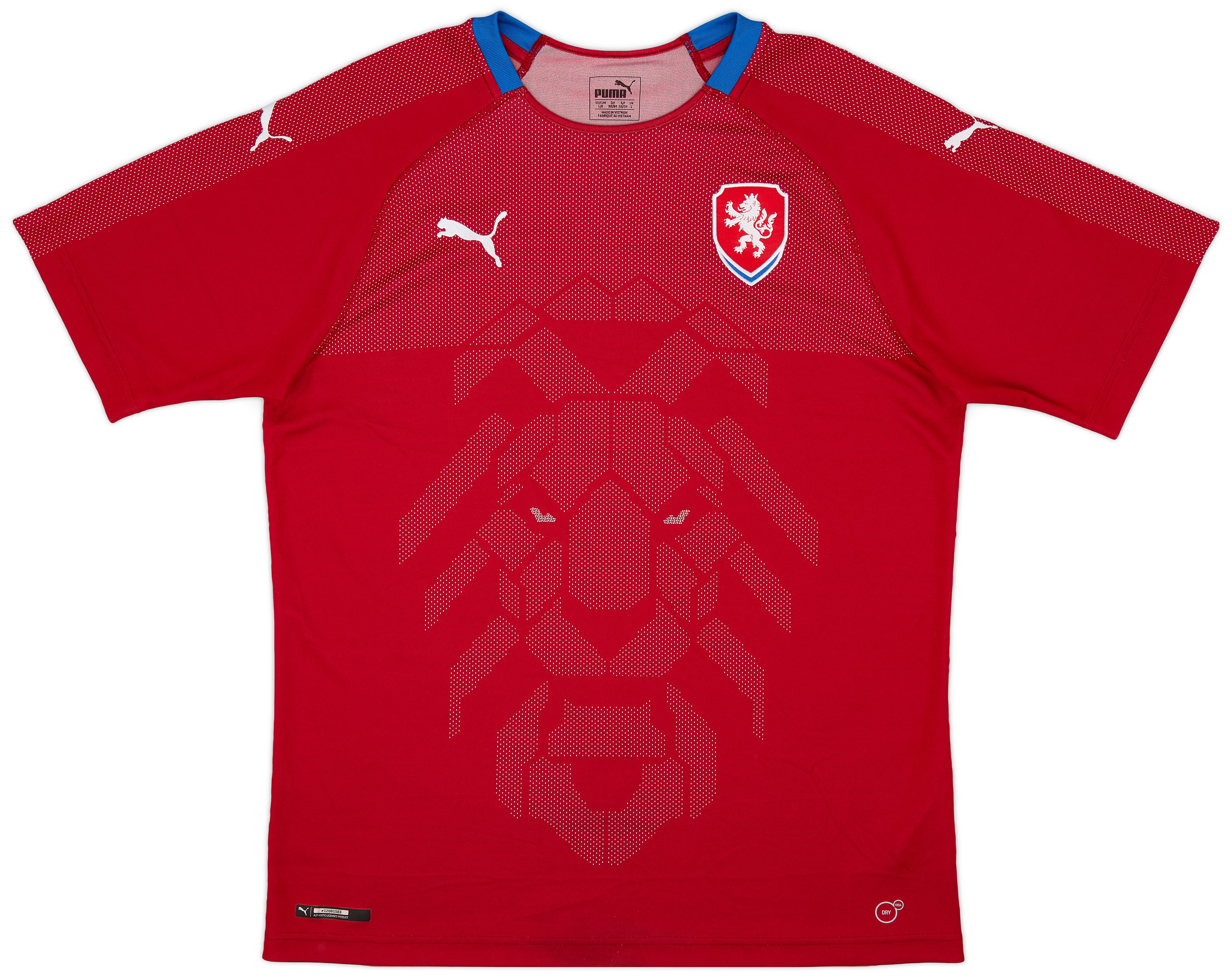 2018 Czech Republic Home Shirt - 10/10 - (L)