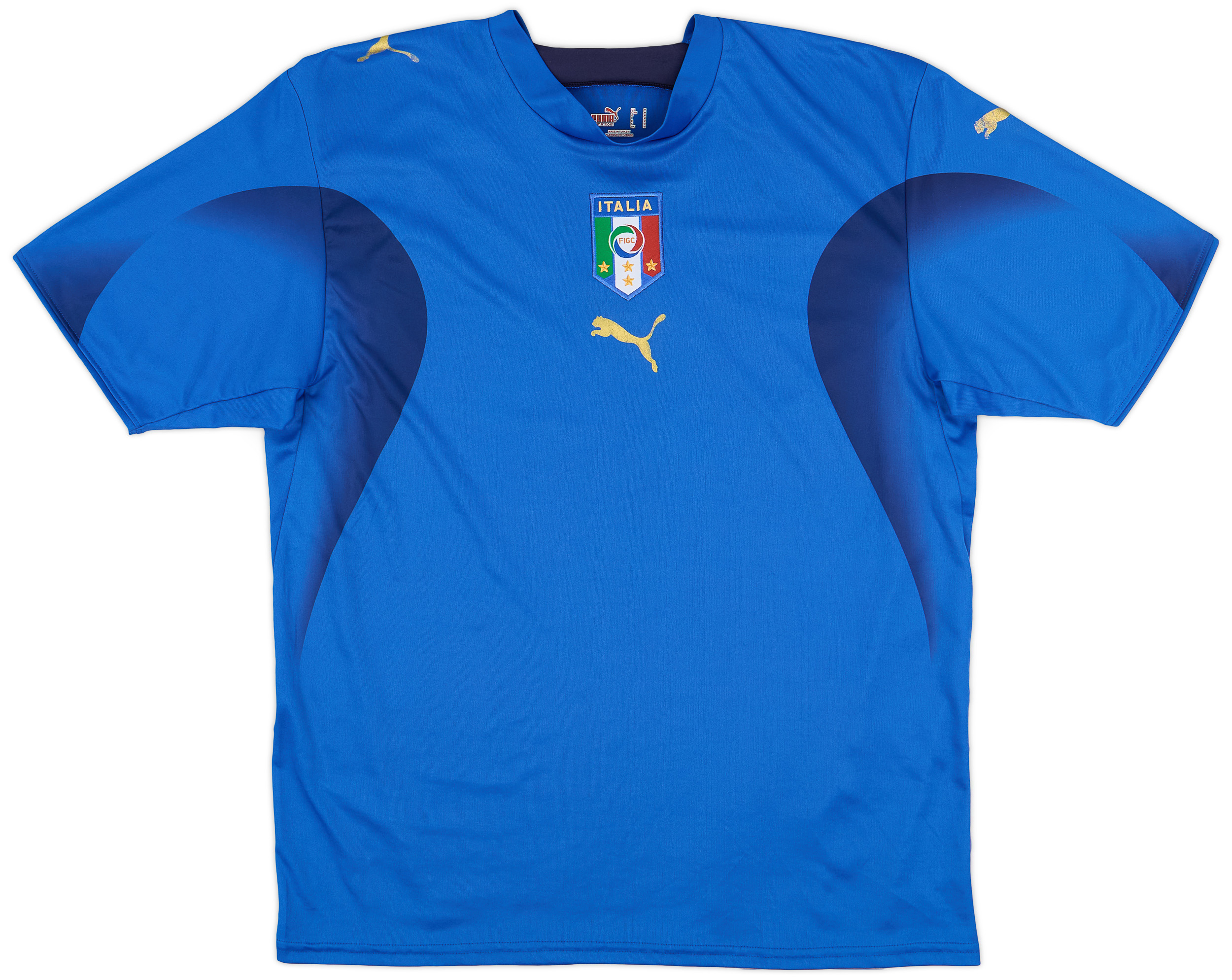 2006 Italy Basic Home Shirt - 7/10 - (M)