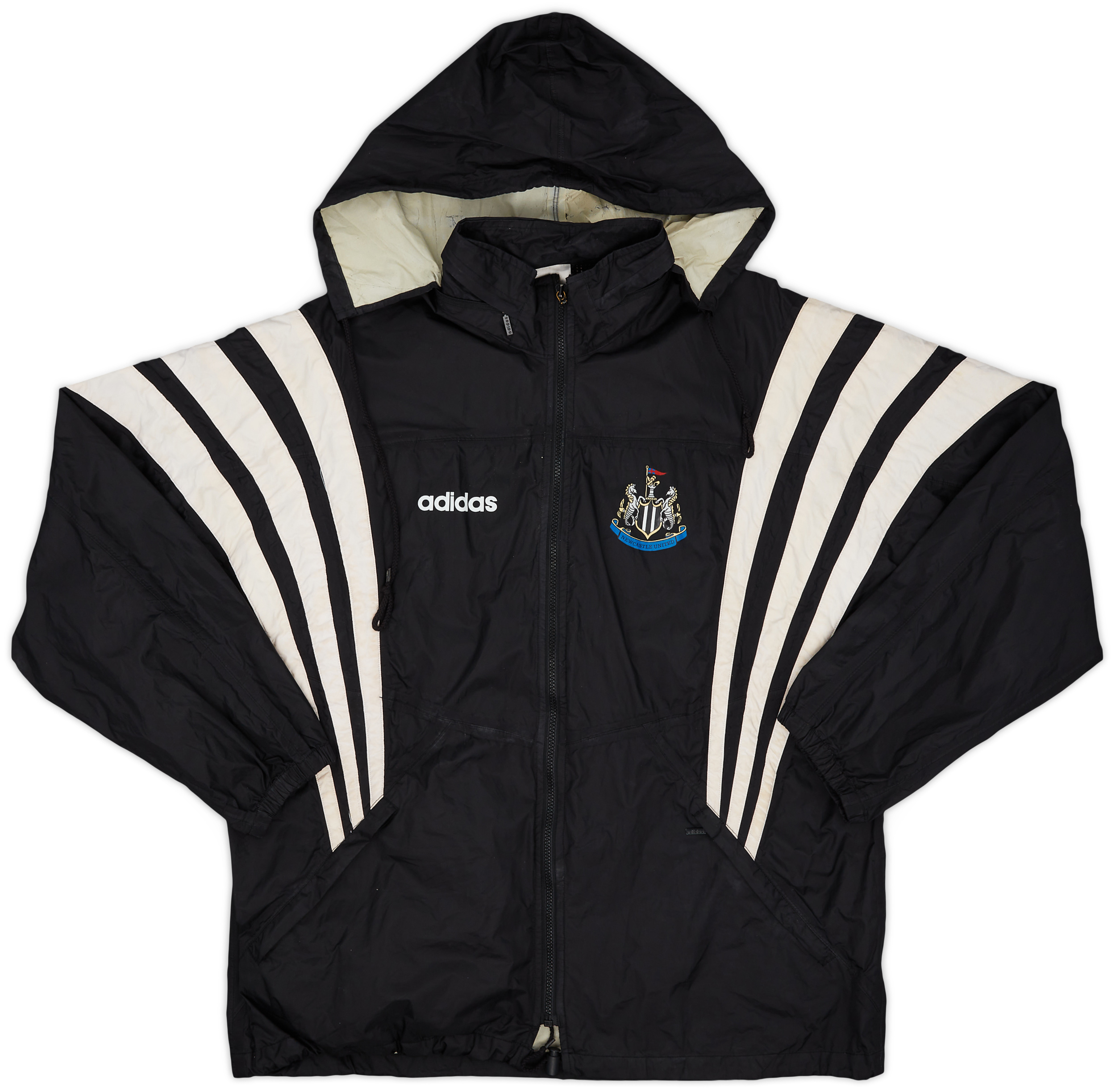 1995-96 Newcastle adidas Track Jacket - 7/10 - (L) 1995-96 Newcastle adidas Track Jacket - 7/10 - (L)