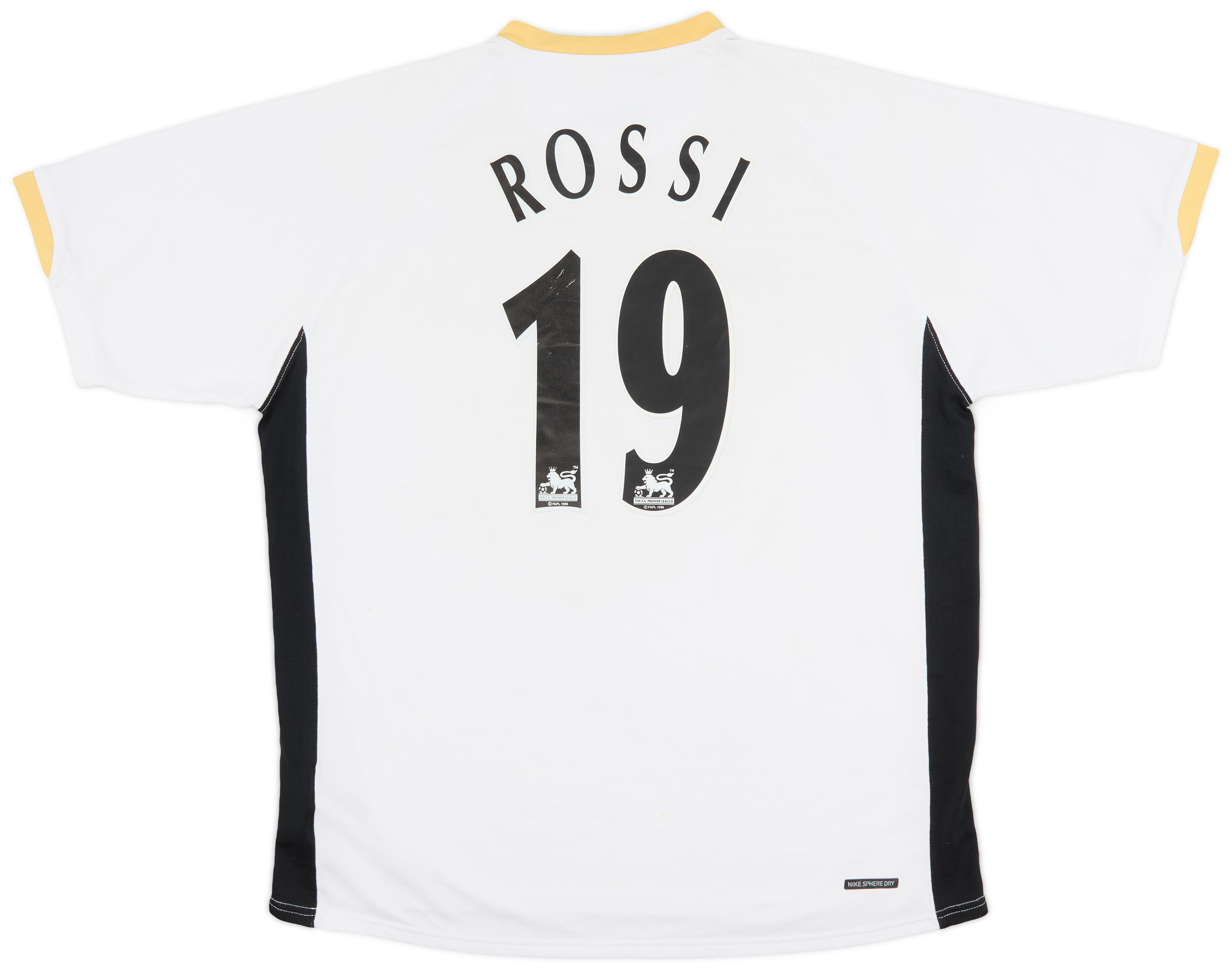 2006-08 Manchester United Away Shirt Rossi #19 - 7/10 - (XL)