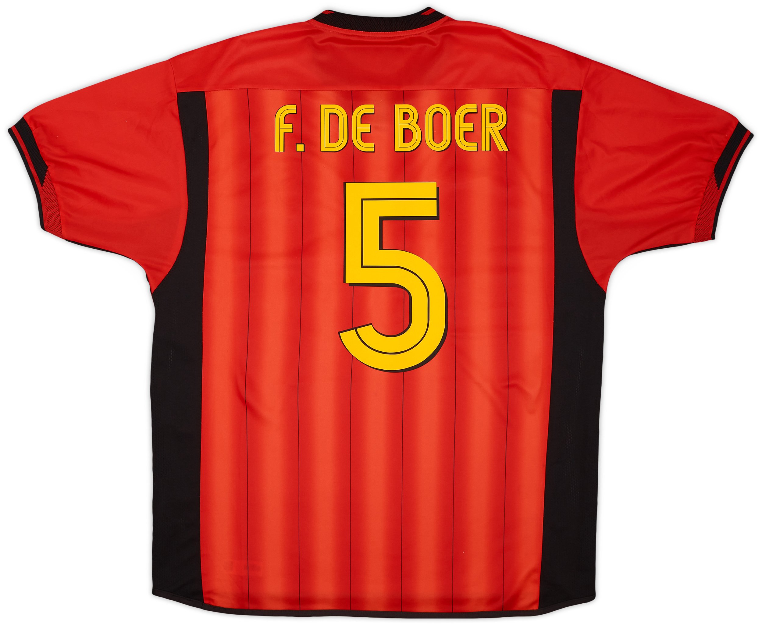 2003-04 Galatasaray Third Shirt F. De Boer #5 - 5/10 - (XL)