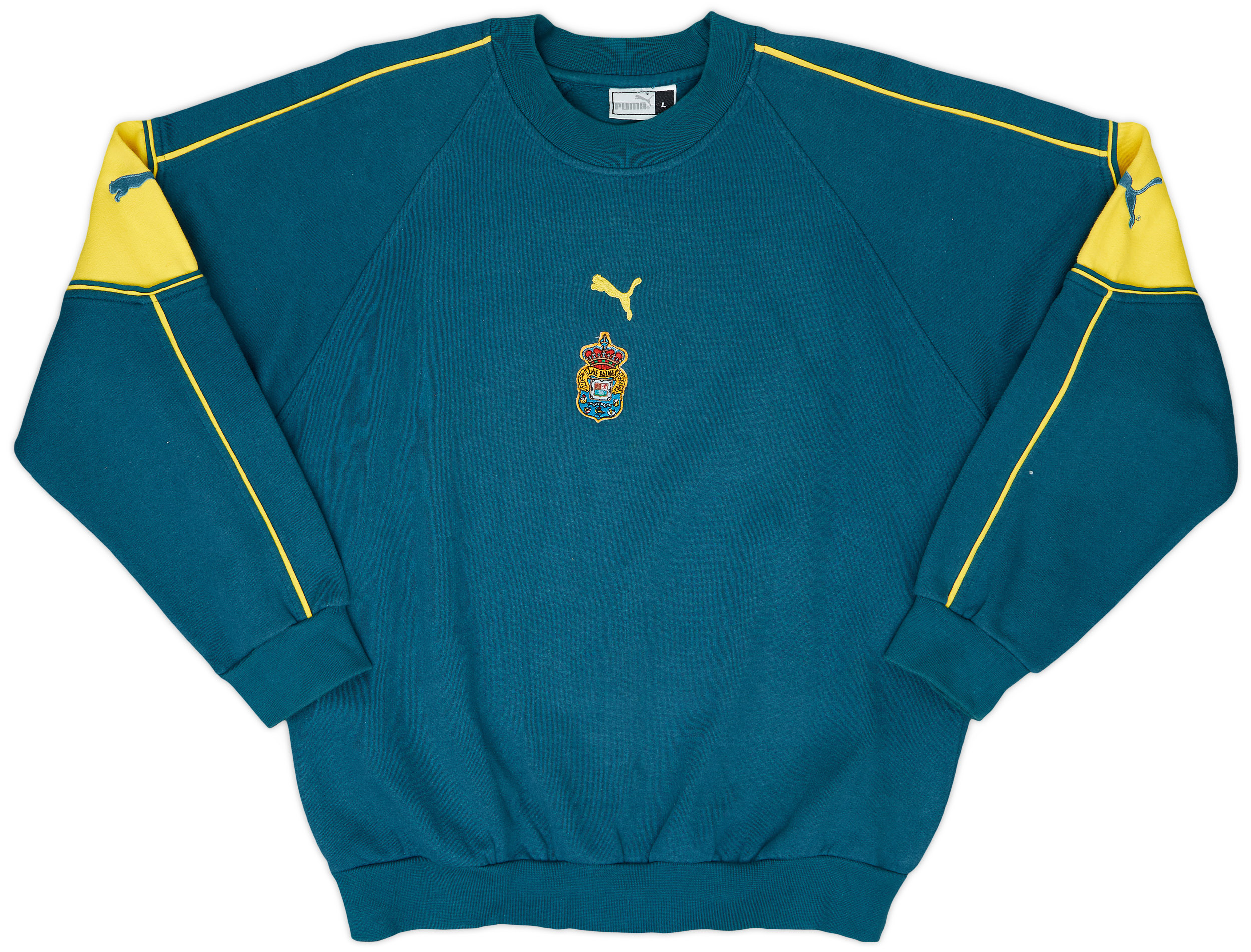 2001-02 Las Palmas Puma Sweat Top - 8/10 - (L)