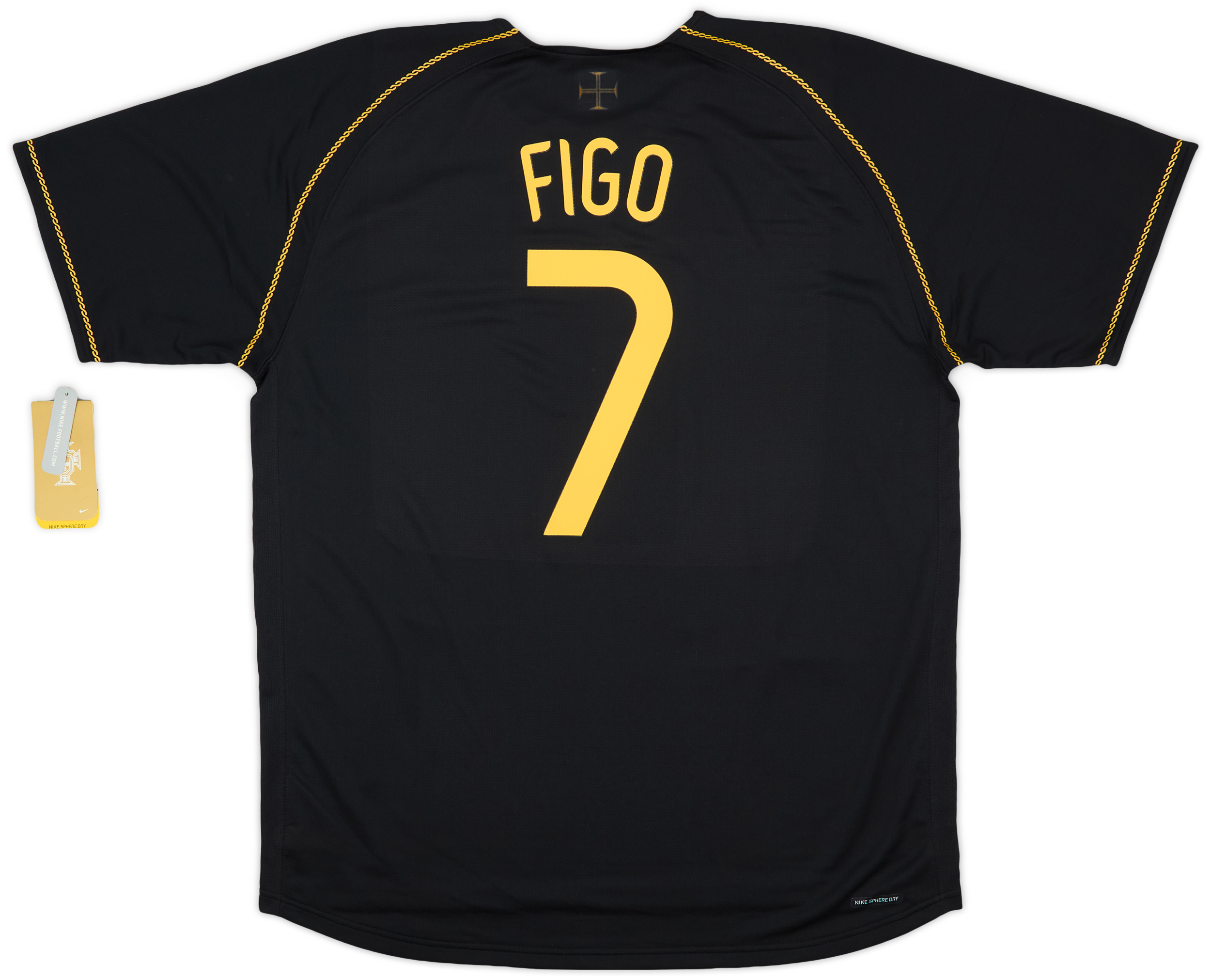 2006-07 Portugal Away Shirt Figo #7 (XL)