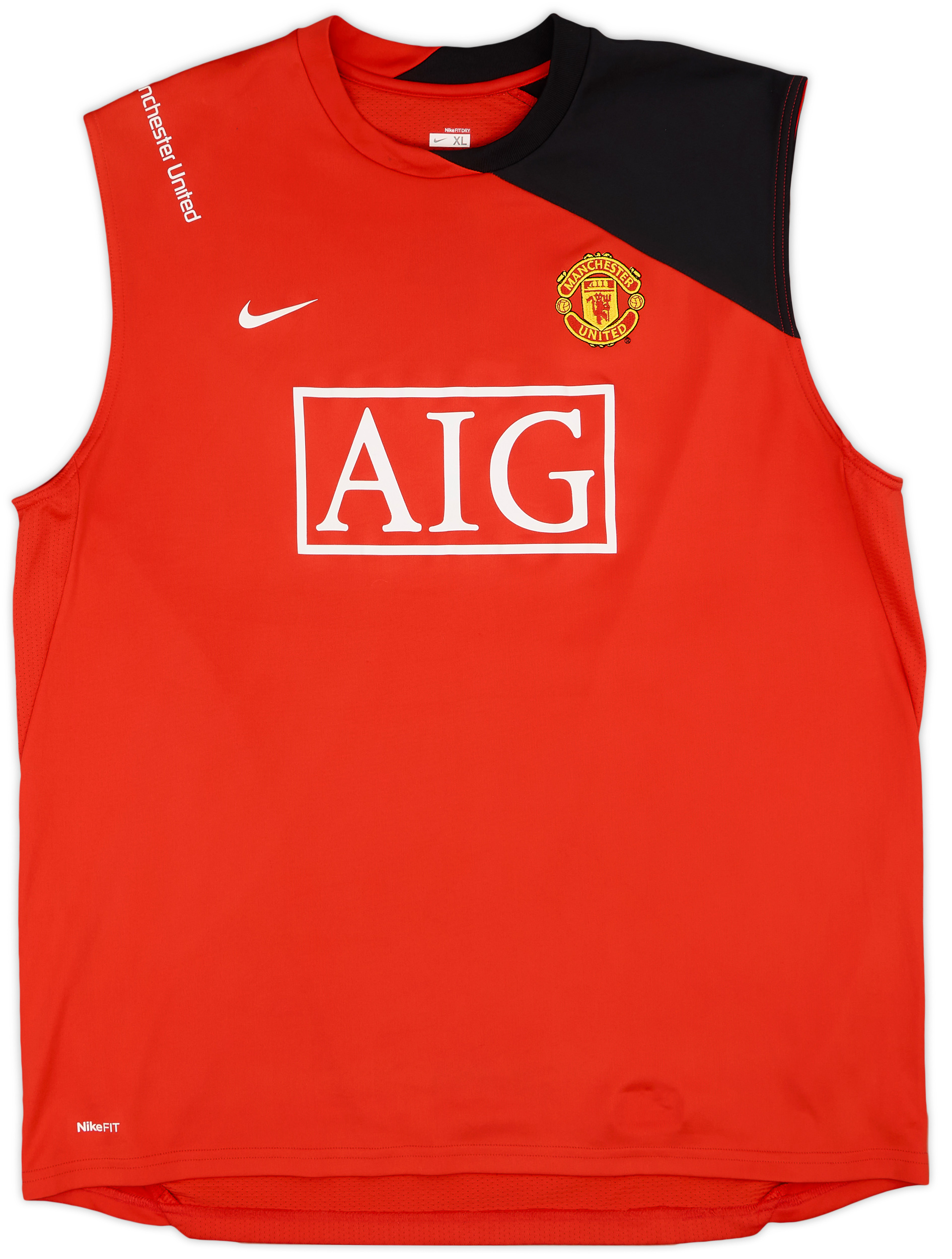2008-09 Manchester United Nike Training Vest - 9/10 - (XL)