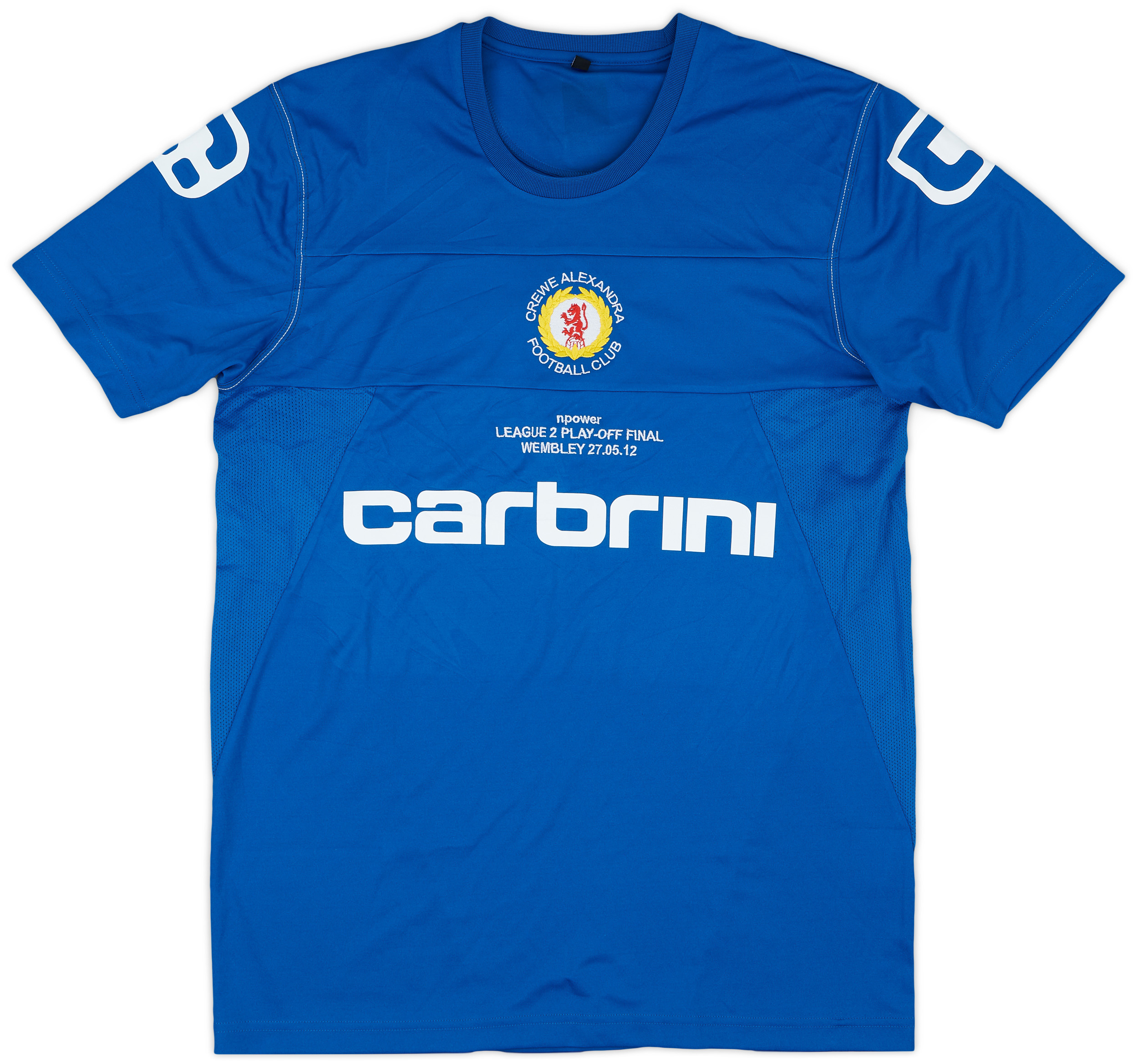 2011-12 Crewe Alexandra Staff Issue League Two Play-Off Final Training ...