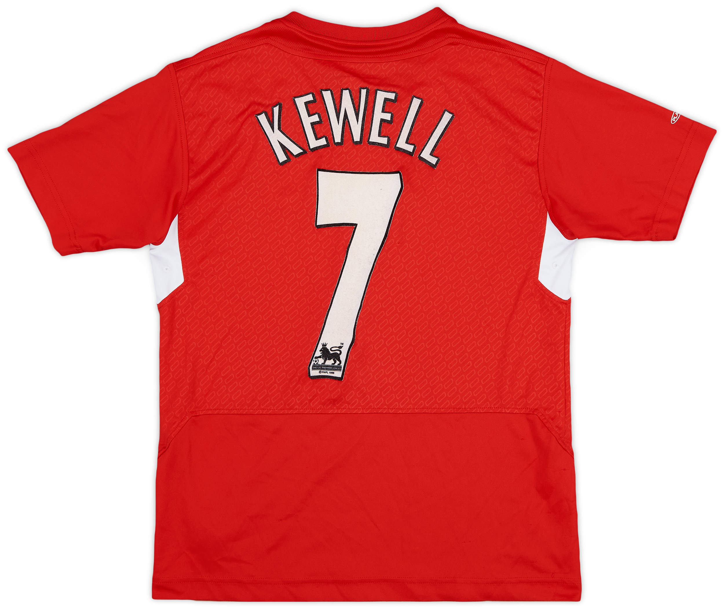 2004-06 Liverpool Home Shirt Kewell #7 - 4/10 - (L.Boys)