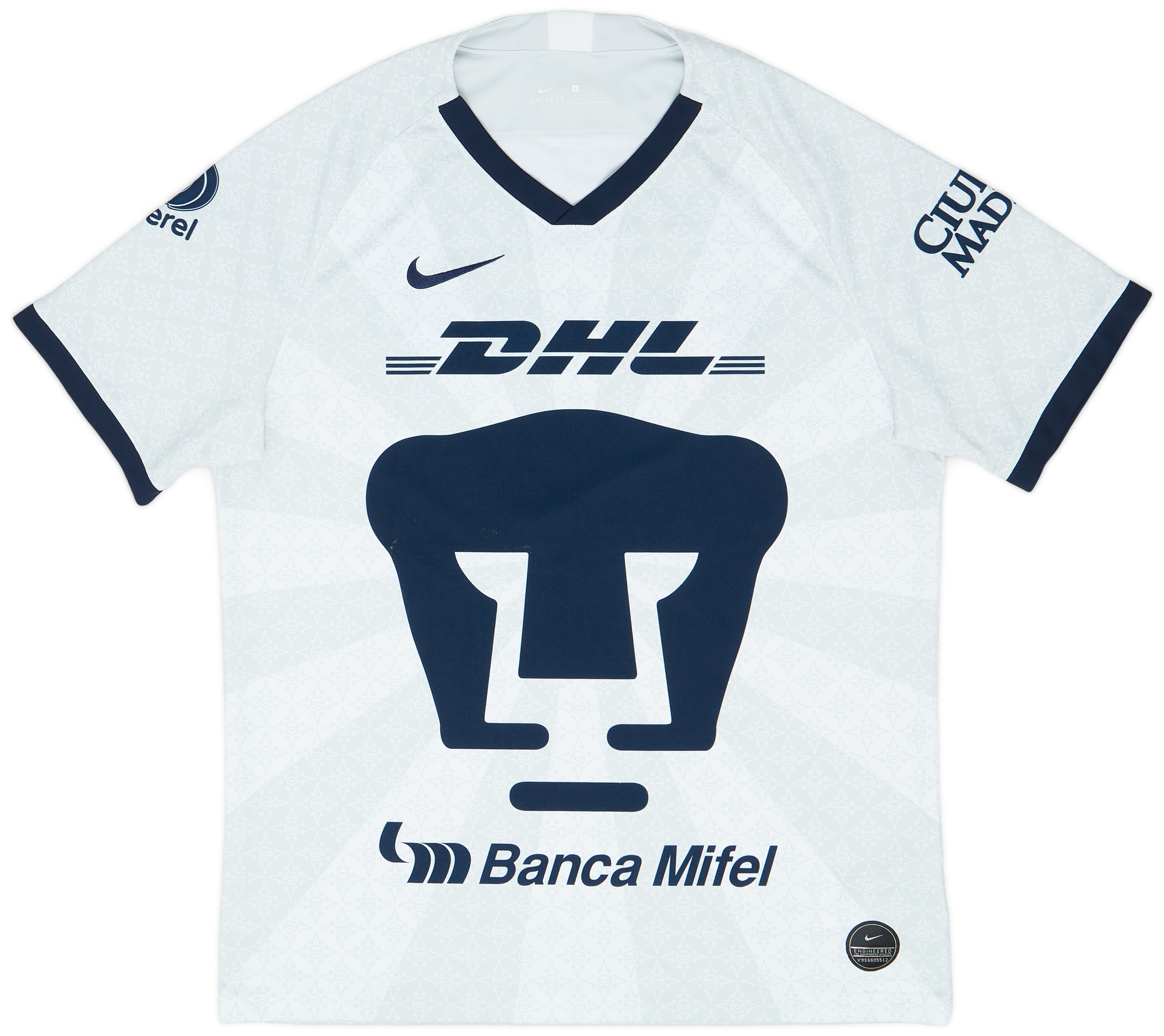 2019-20 UNAM Pumas Home Shirt - 9/10 - (L)
