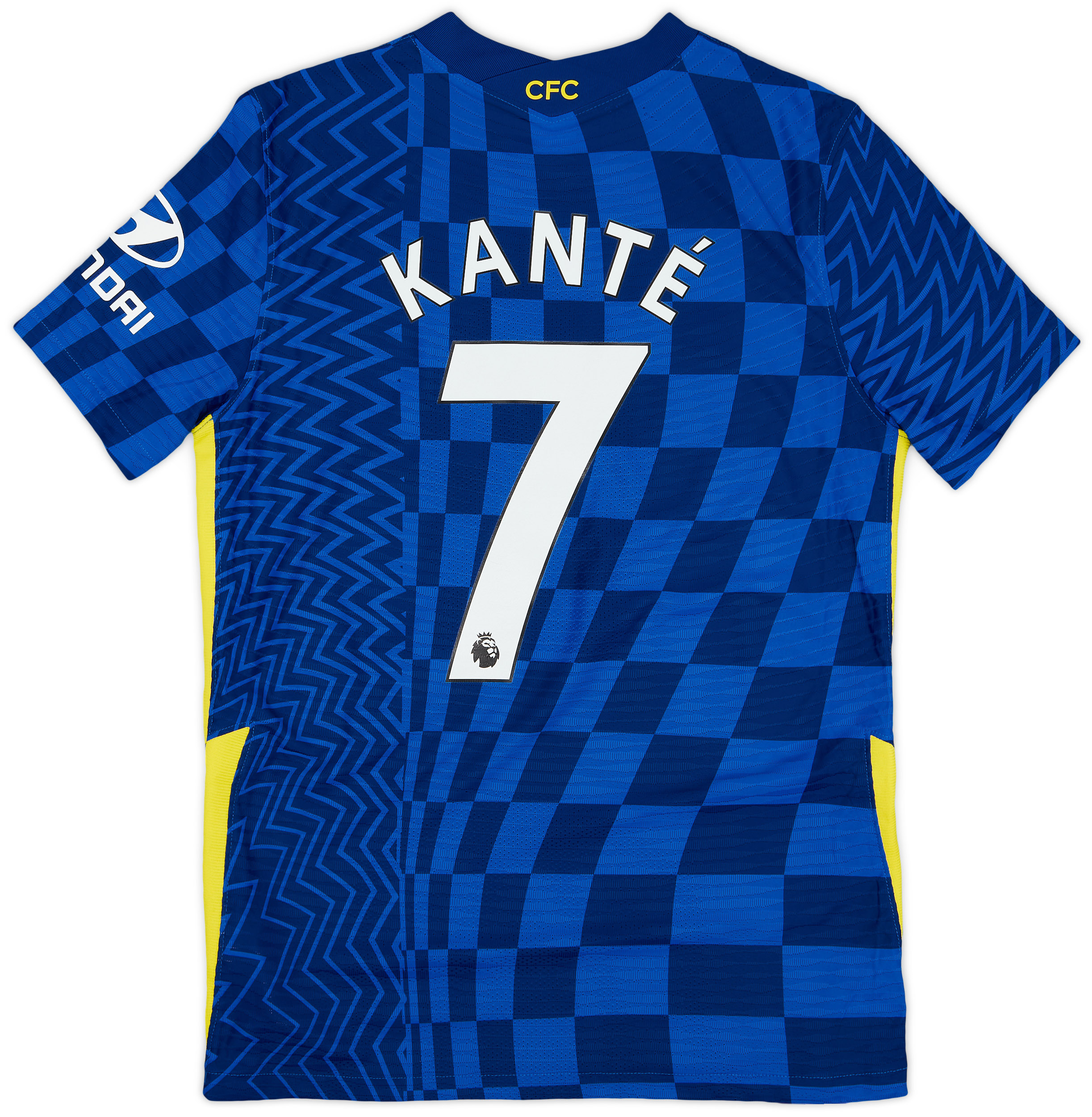 2021-22 Chelsea Authentic Home Shirt Kante #7 - 9/10 - (M)