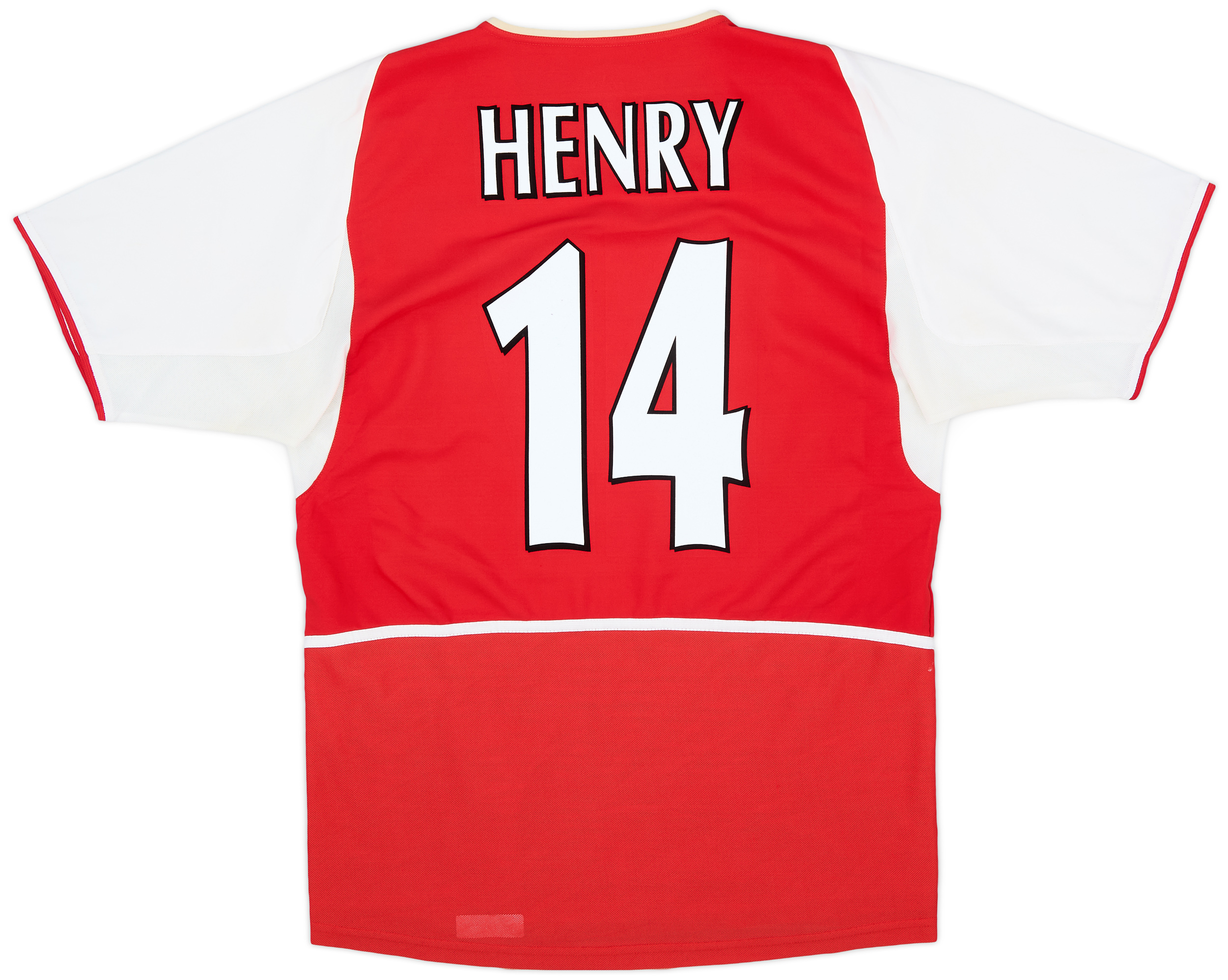 2002-04 Arsenal Home Shirt Henry #14 - 7/10 - (L)